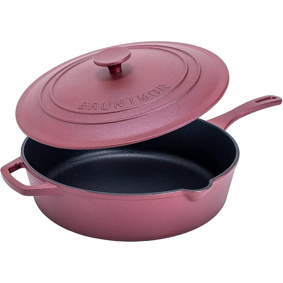 Enameled Cast Iron Skillet 12 Inch