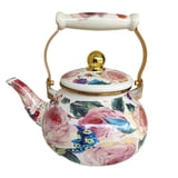 Enameled Tea Kettle, Stovetop Kettle, Stovetop Enameled Coffee Kettle ...