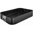 Enamelware 9x13 Baking Pan with Lid Oblong Cake Pan Enameled Steel ...
