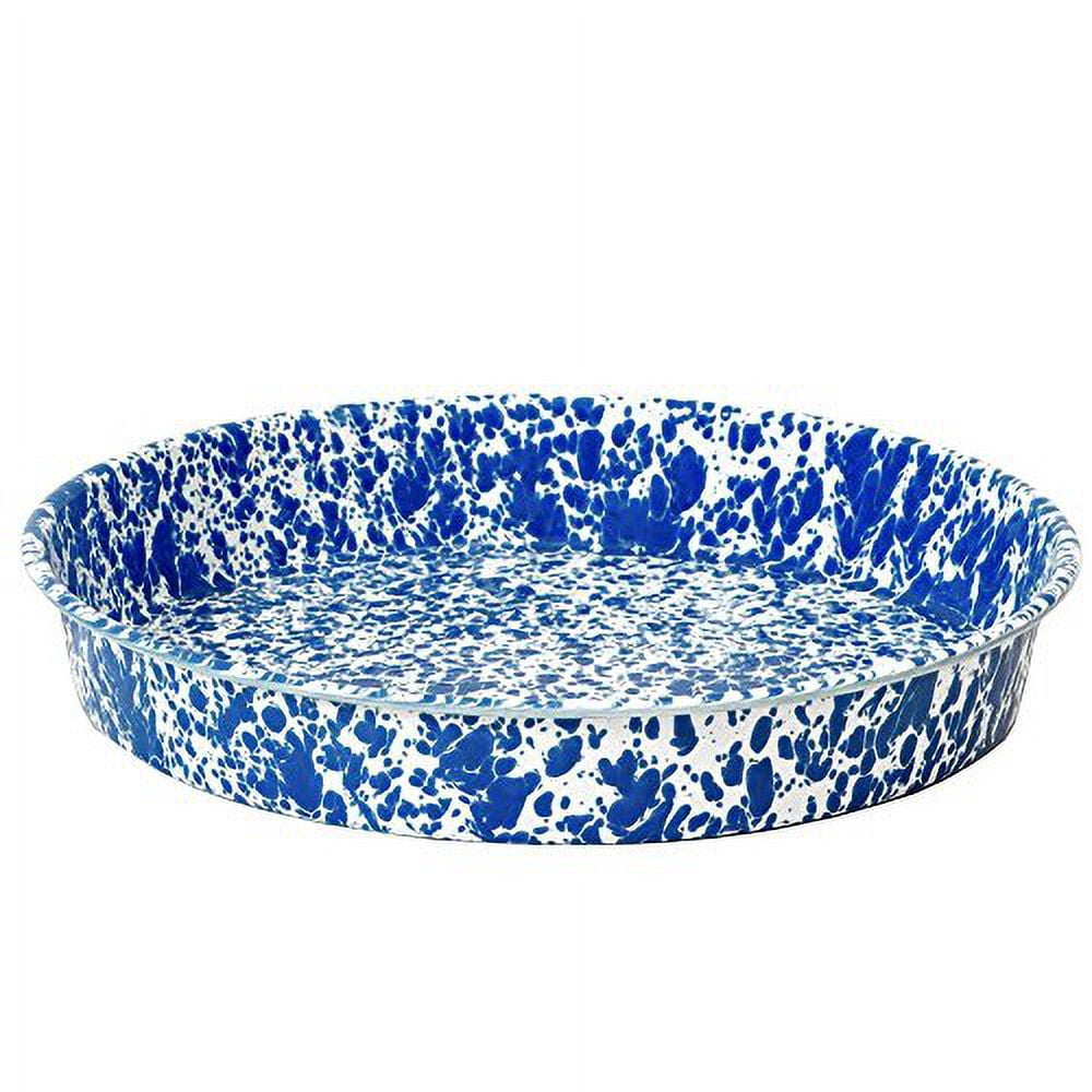 Enamelware Round Baking Pan - Blue Marble - Walmart.com