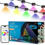 Enbrighten 100ft Wi-Fi Eternity Lights, Permanent Outdoor Lights, 72 ...