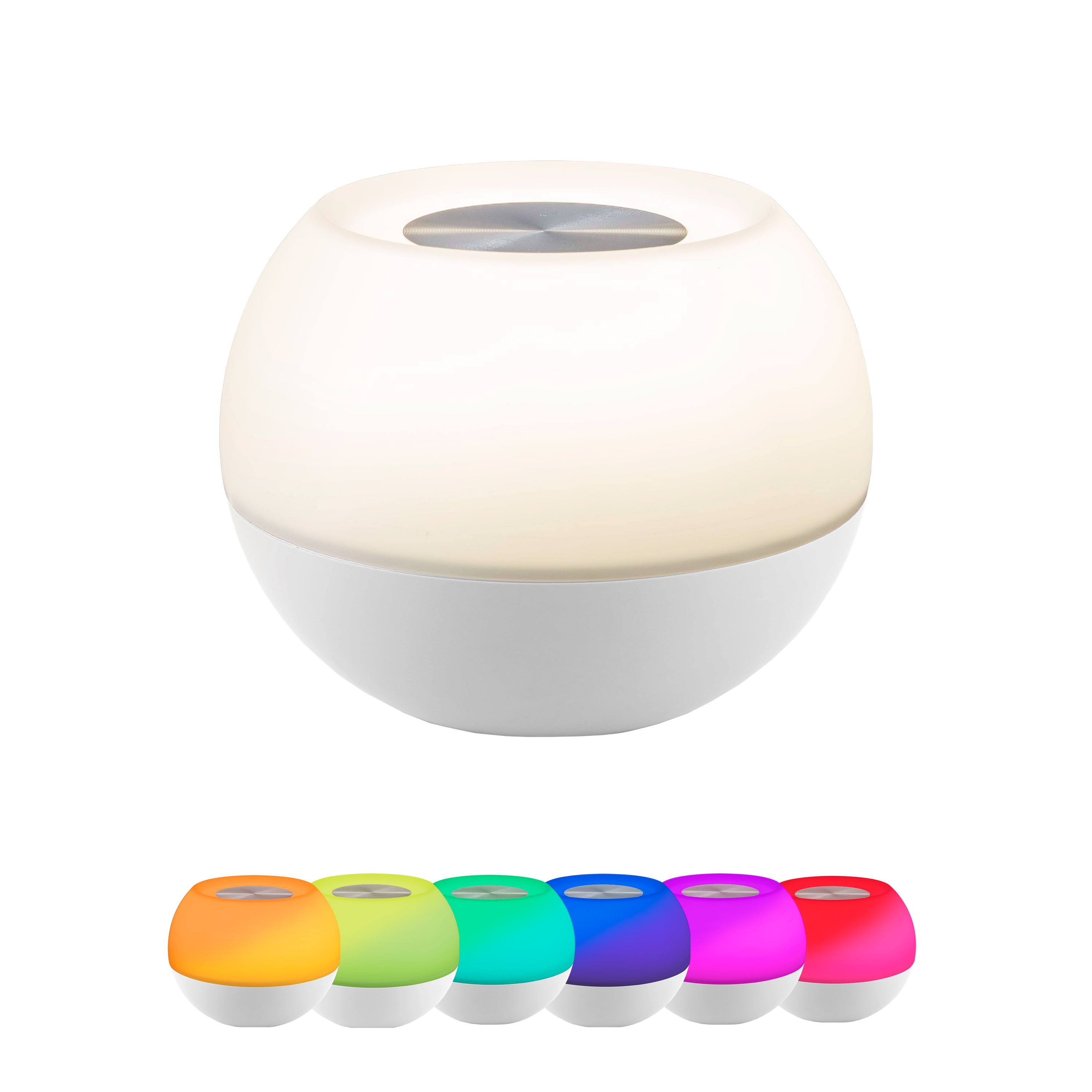Enbrighten Color Changing LED Tabletop Night Light, White, 49078 ...