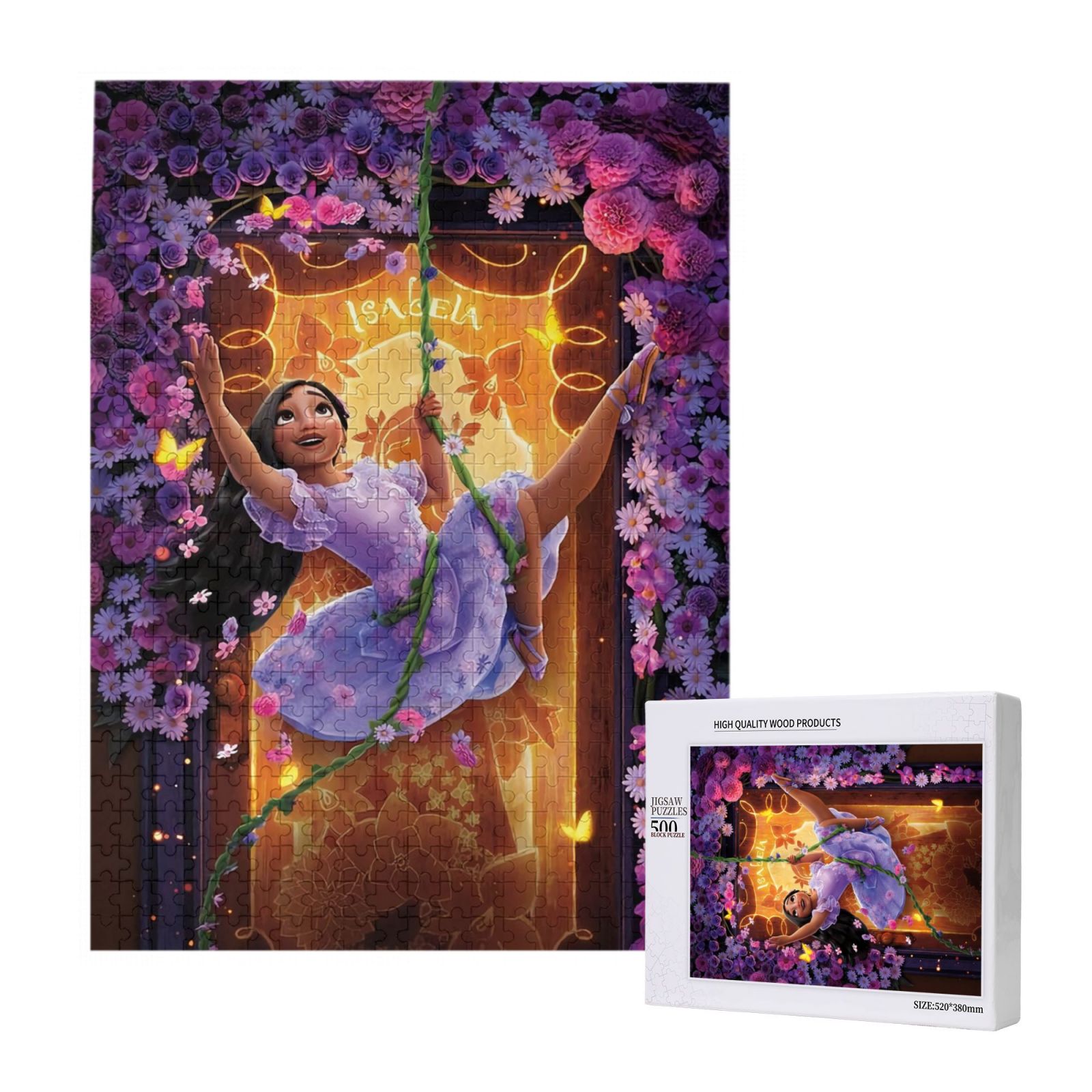 Encanto Anime Puzzles Boys Girls Teens 300/500/1000 Piece Wooden ...