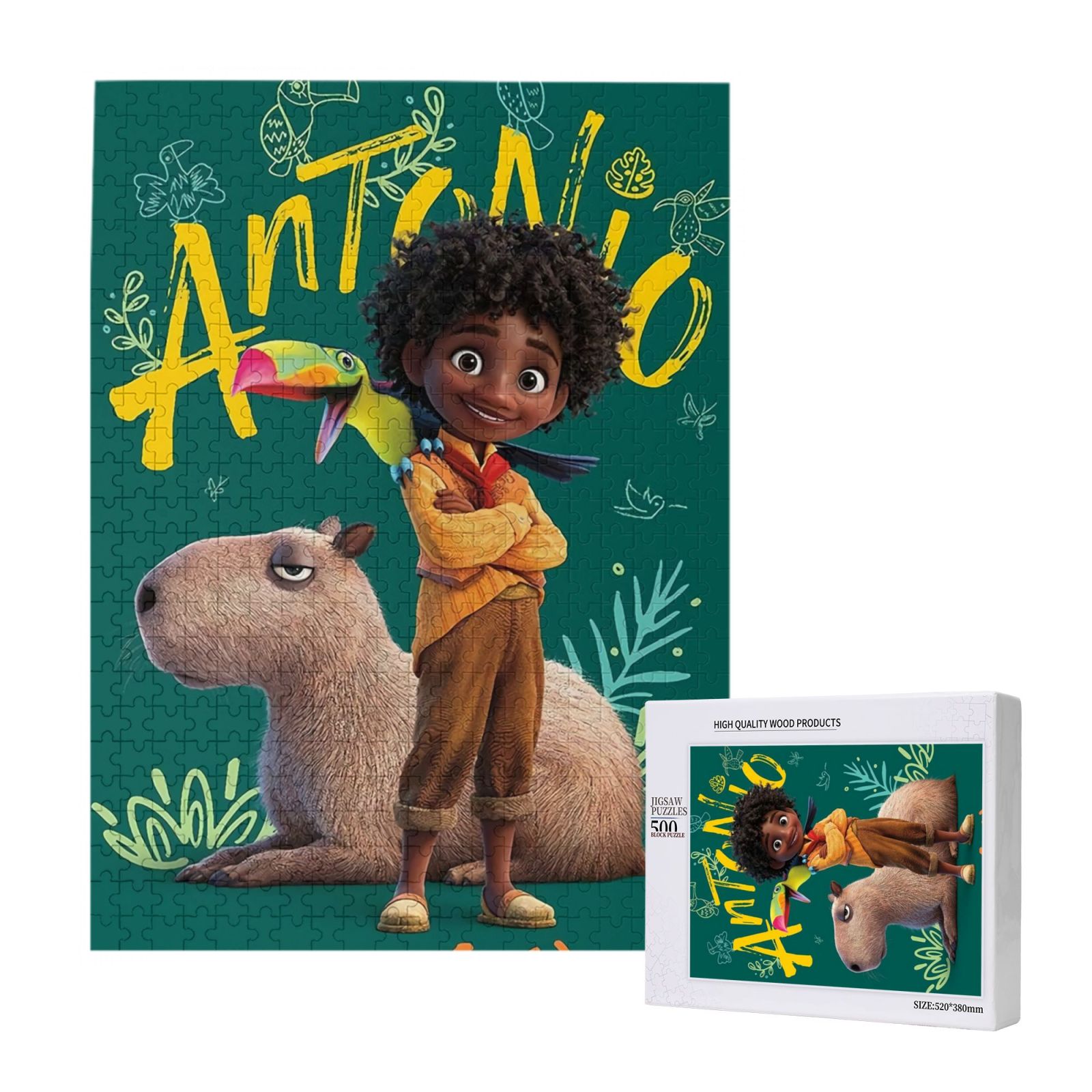Encanto Anime Puzzles Boys Girls Teens 300/500/1000 Piece Wooden ...