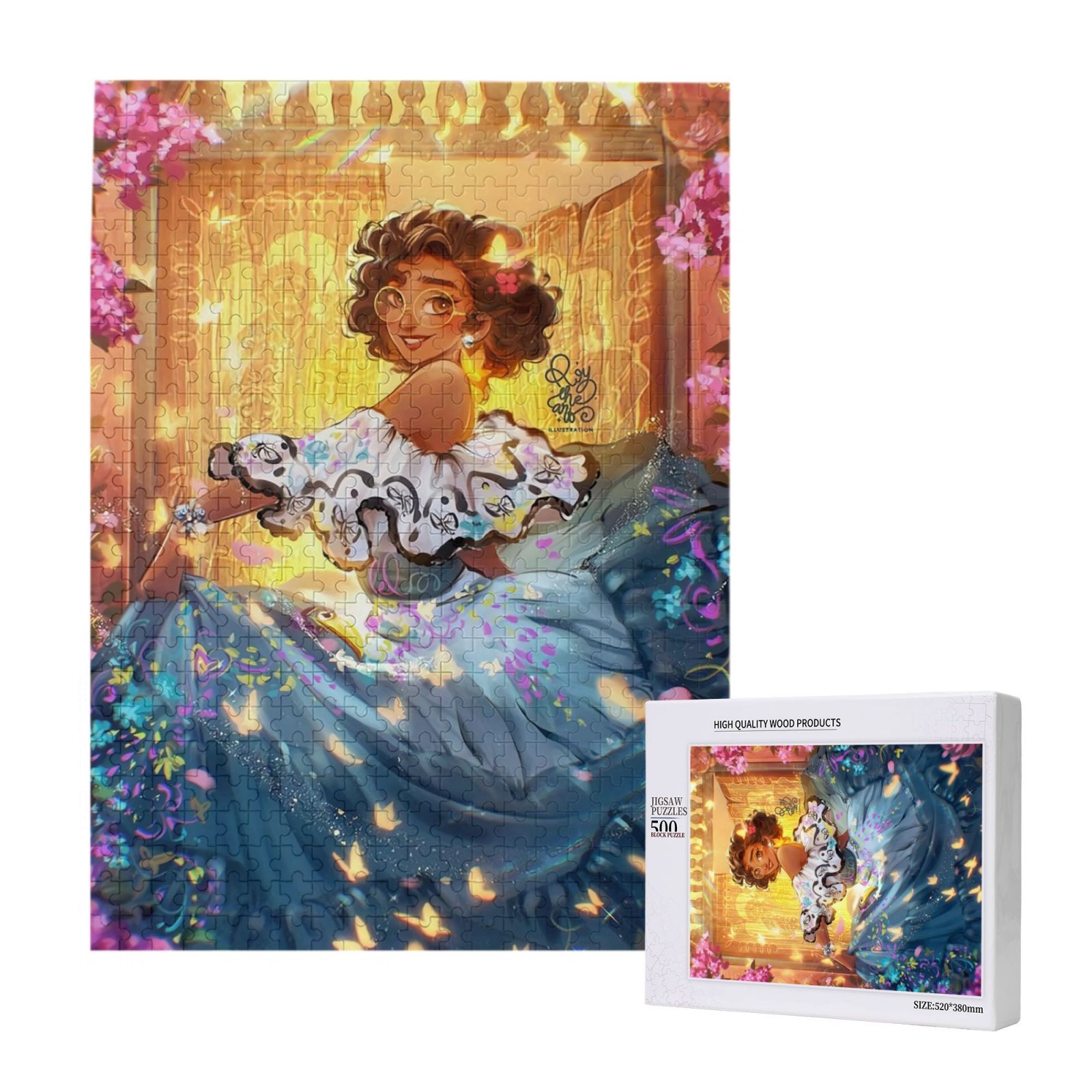 Encanto Anime Puzzles Boys Girls Teens 300/500/1000 Piece Wooden ...