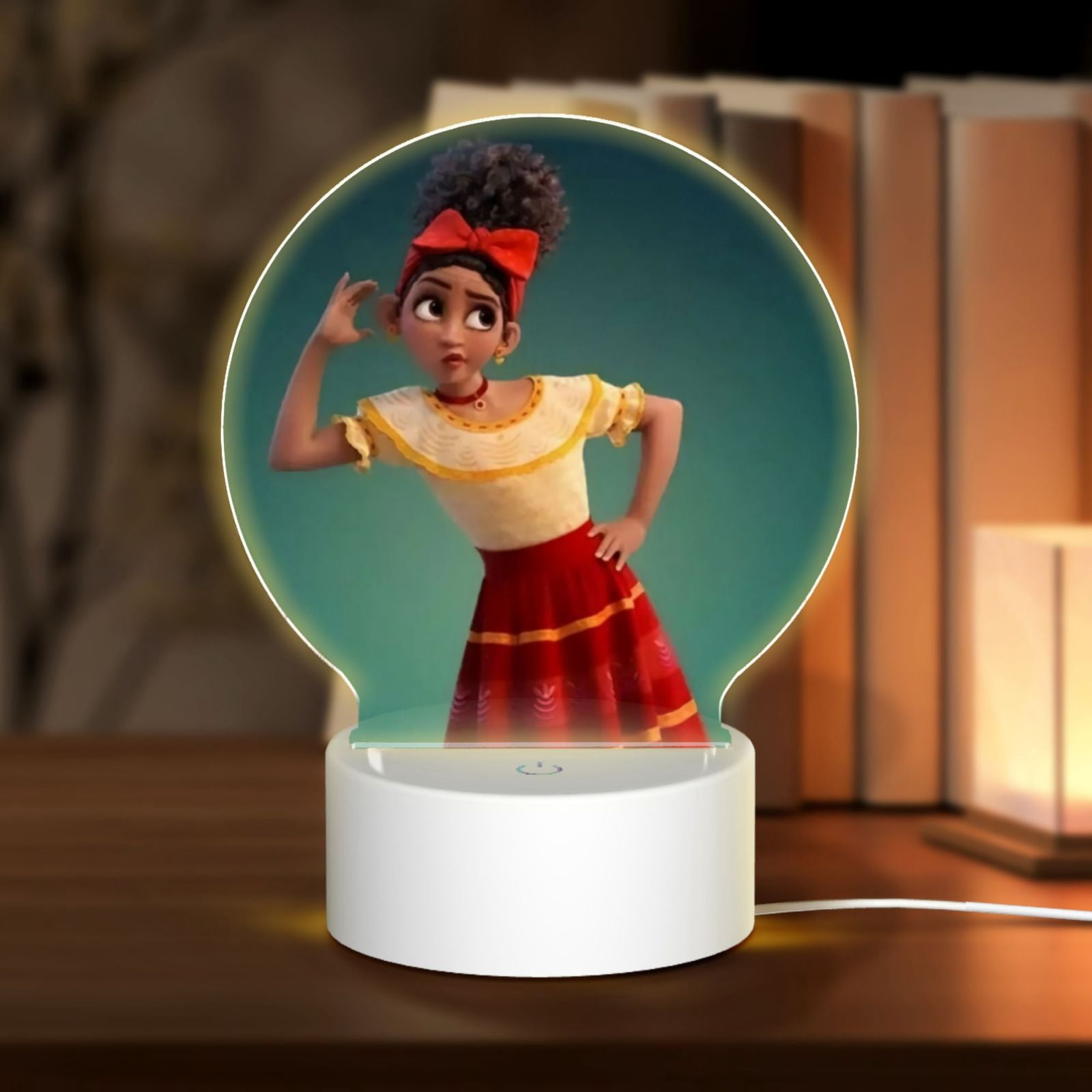 Encanto Anime Round Acrylic Night Light Is Suitable For Rooms ...