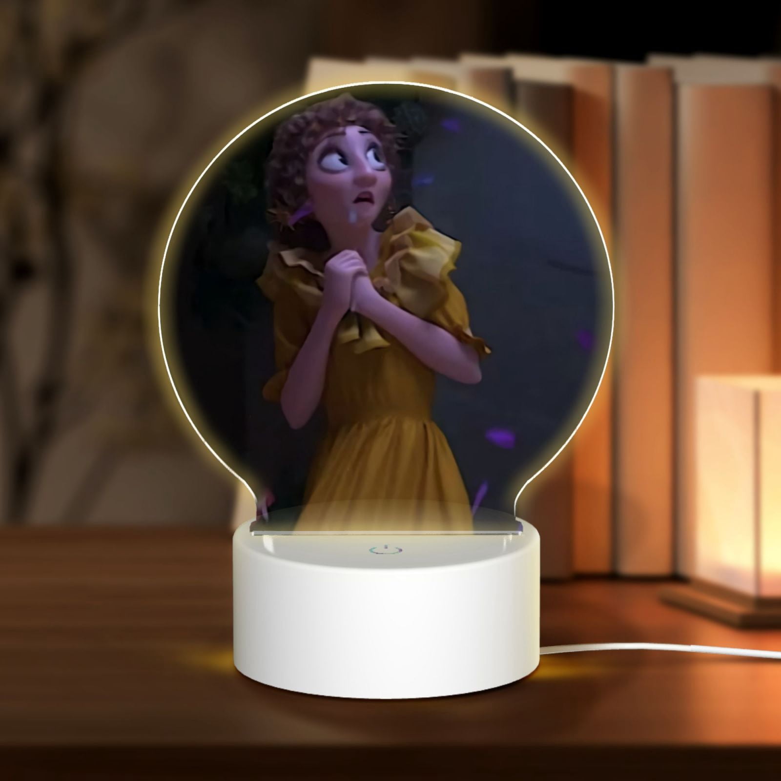 Encanto Anime Round Acrylic Night Light Is Suitable For Rooms ...