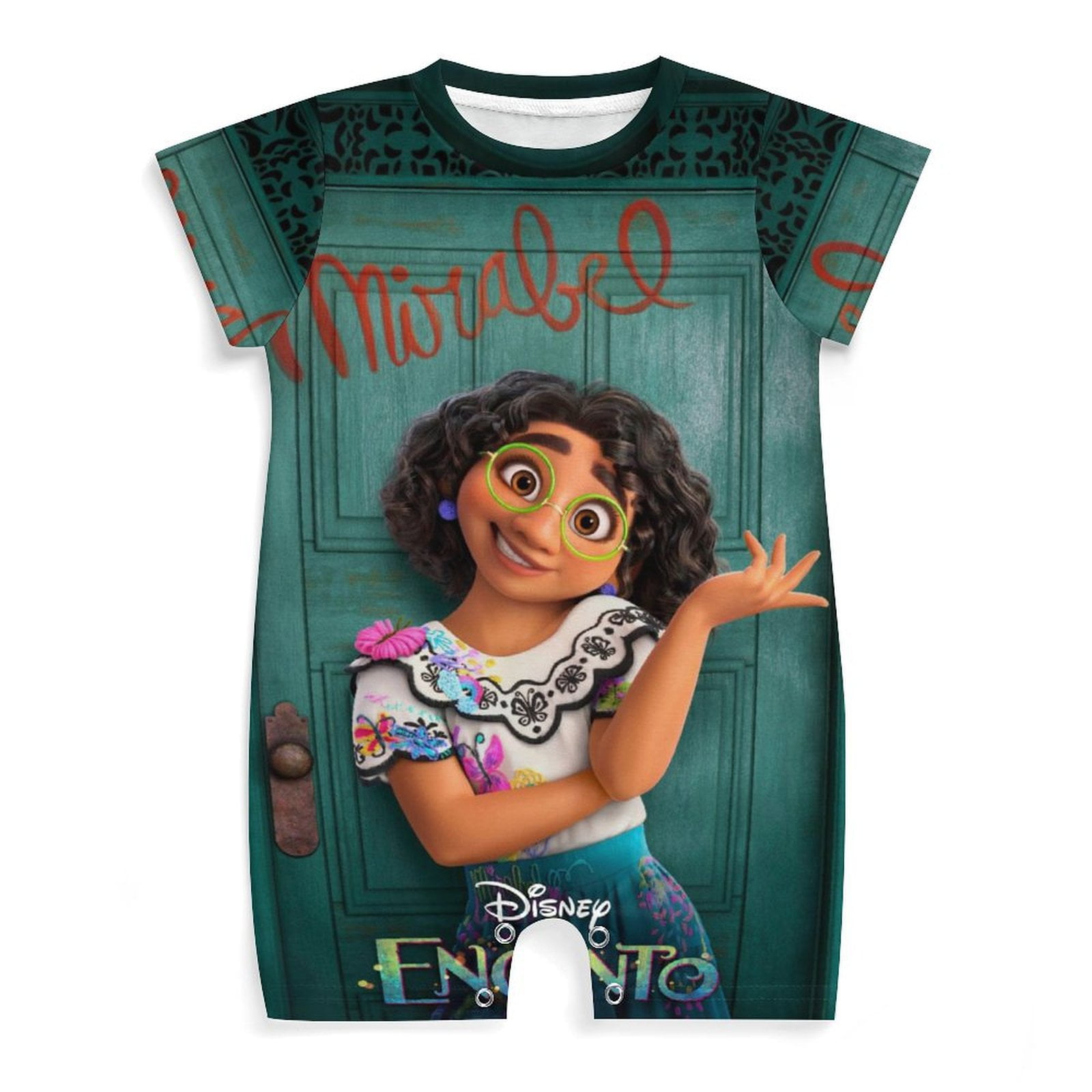 Encanto Baby Boy Girl Short Sleeve Romper Clothing Set Print Cartoon ...