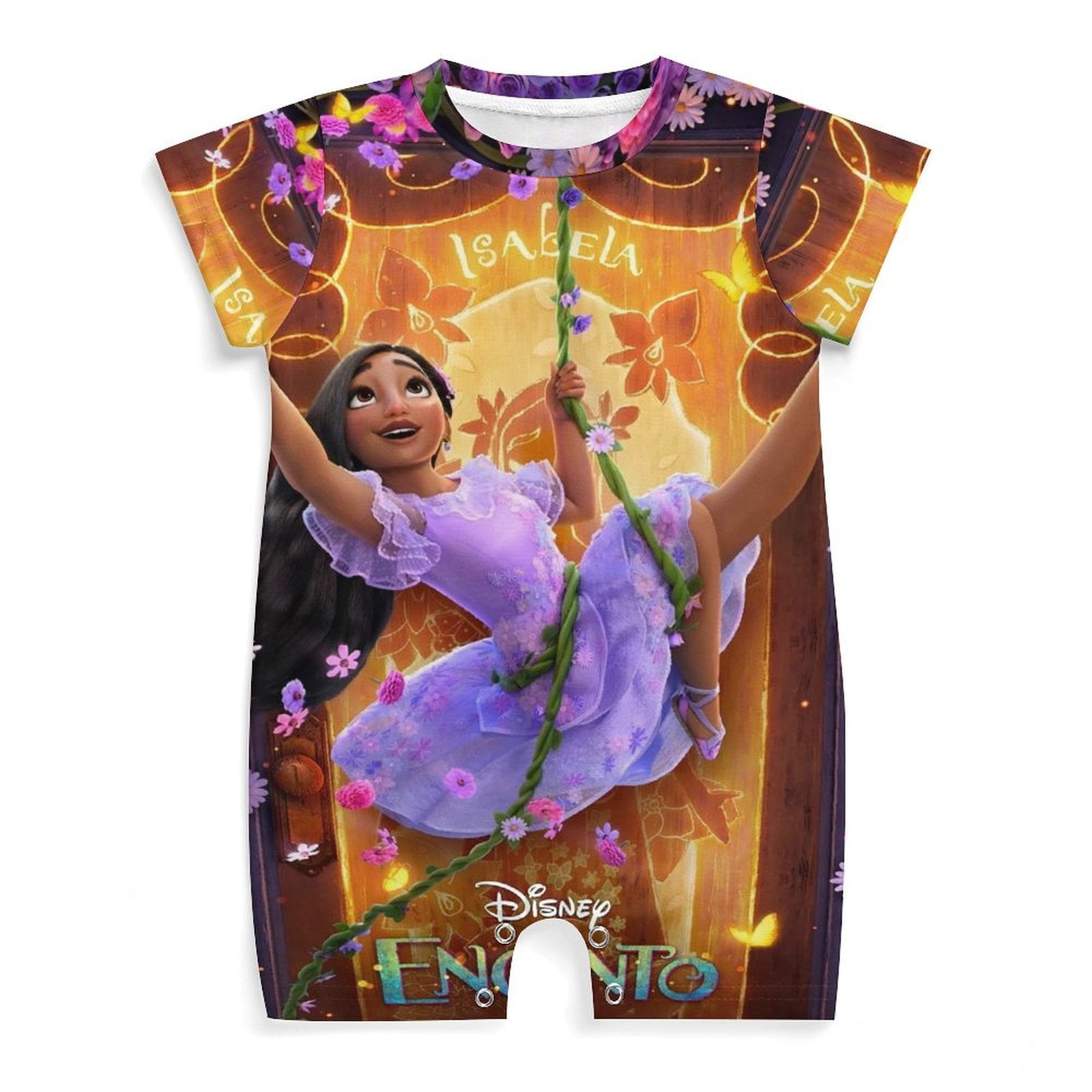 Encanto Baby Boy Girl Short Sleeve Romper Clothing Set Print Cartoon ...
