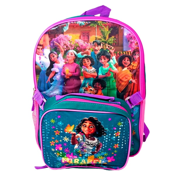 Encanto Backpack 16" & Insulated Lunch Bag Detachable Madrigal Family ...