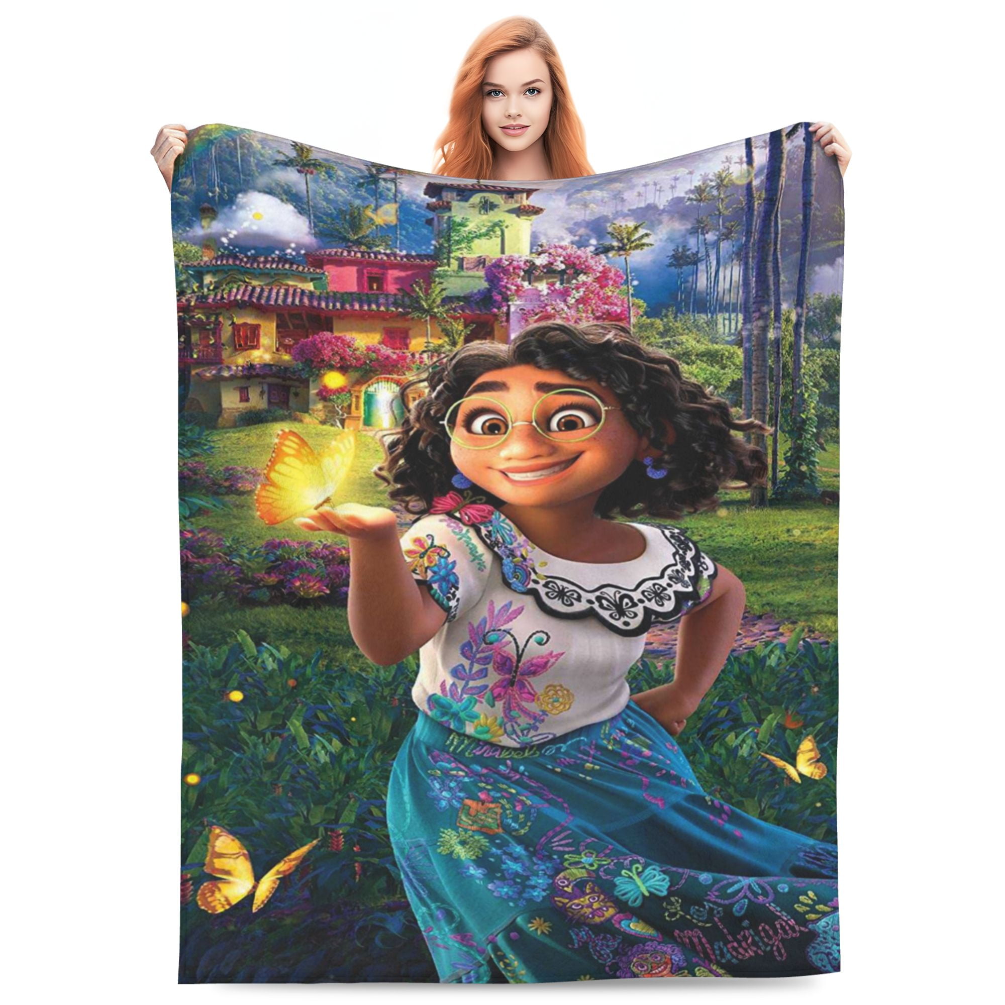 Encan-t Bed Blanket 3D Printed Throw Blanket Lightweight Super Soft Air ...