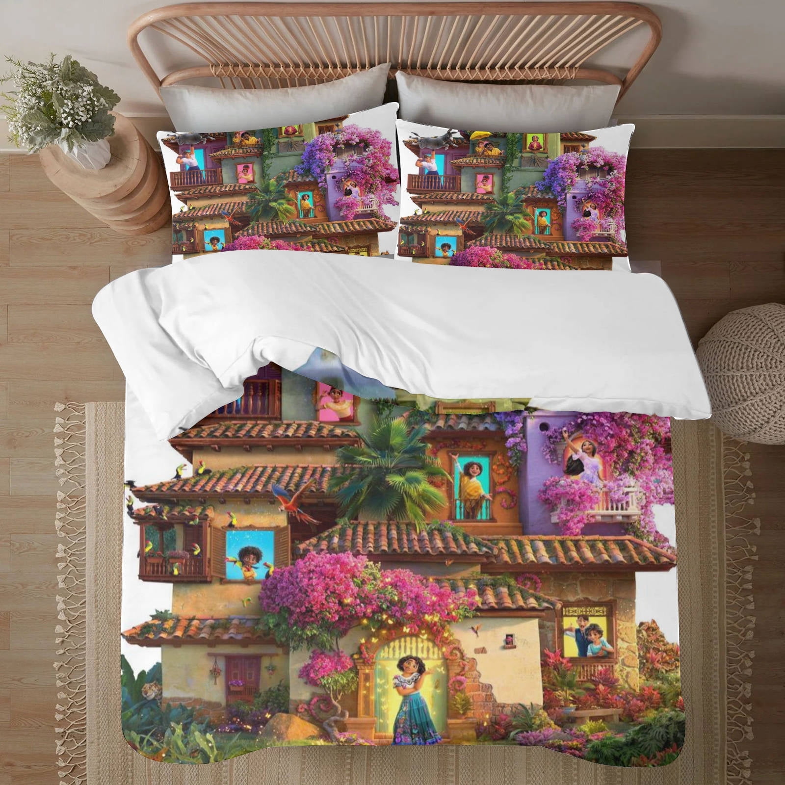 Encanto Bedding Comfort Twin Comforter Set for Kids Aldult gift 3 Piece ...