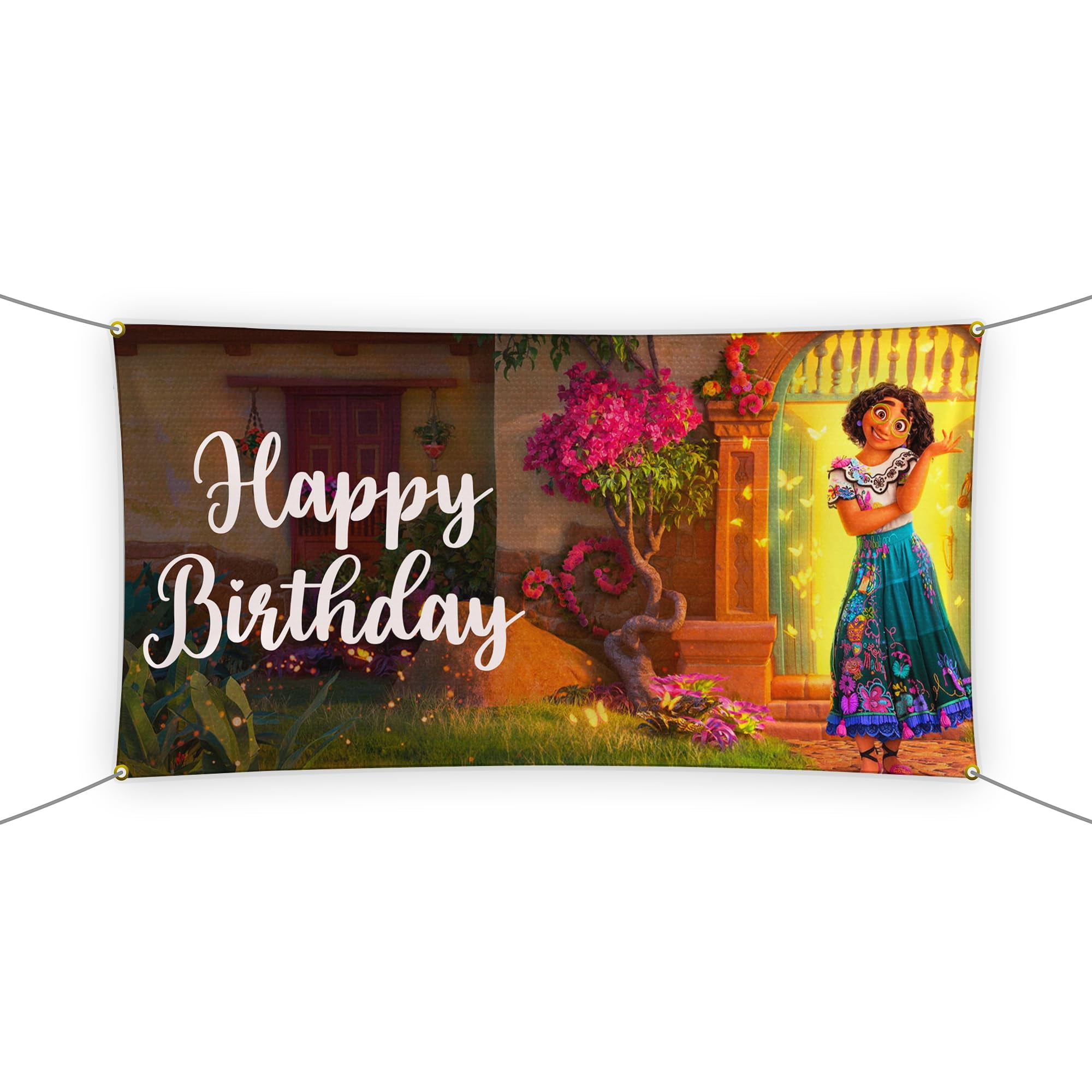 Encanto Birthday Large Banners and Signs for Outdoor by DreamController ...