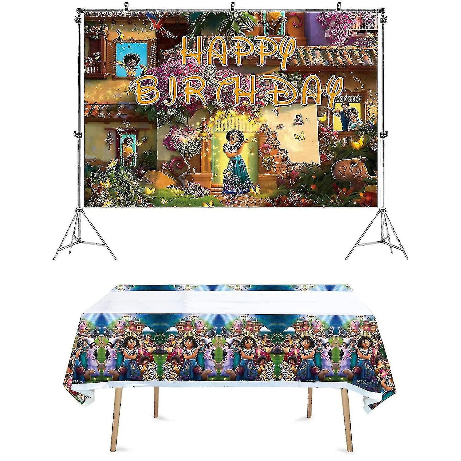 Encanto Birthday Party Decoration Pretty Cute Interesting Party Supplies - Walmart.com