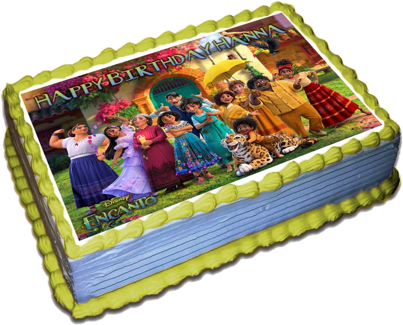 Encanto Cake Topper 1/4 8.5 x 11.5 Inches Birthday Cake Topper ...