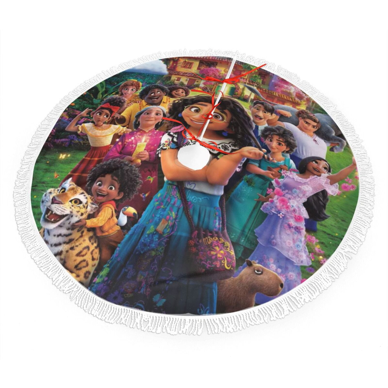 Encanto Christmas Tree Skirt, Xmas Tree Skirts Mat 36" for Indoor ...