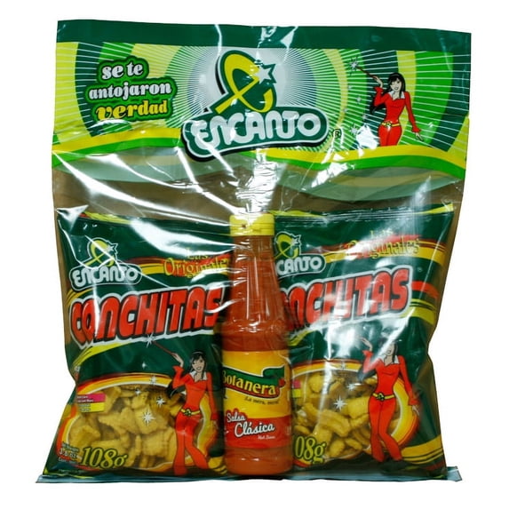 Encanto Conchitas Sweet Bread with La Botanera Snack - Walmart.com