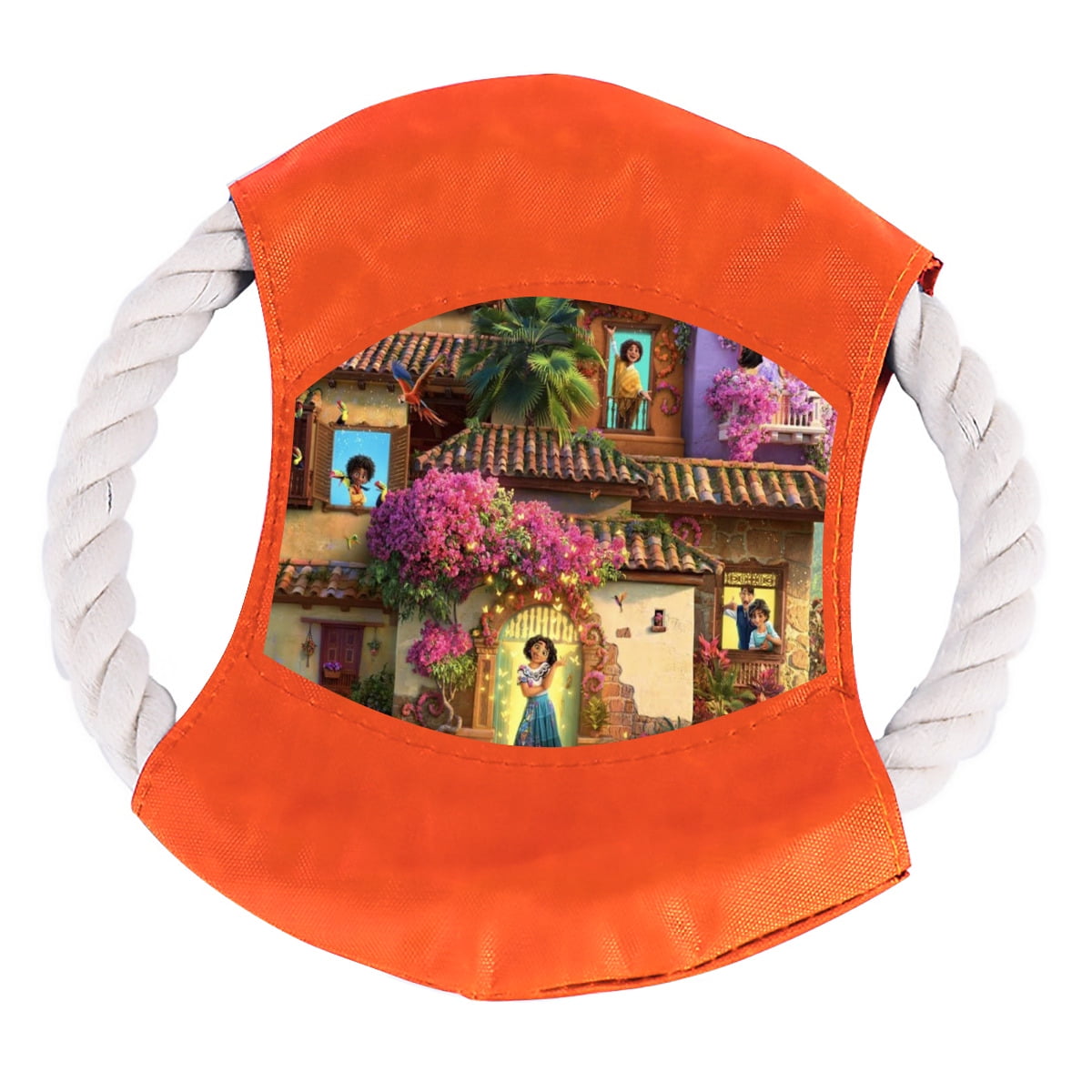 Encanto Dog Toys Flying Disc Rope Toy Chew Toys for Dogs Flying Discs ...