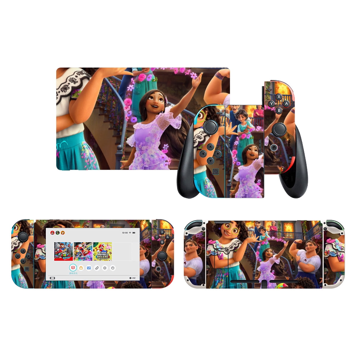 Encanto Game Switch Skin - Anime Cartoon Game Sticker, No Bubble ...