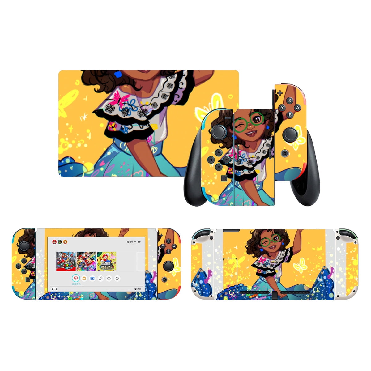 Encanto Game Switch Skin - Anime Cartoon Game Sticker, No Bubble ...