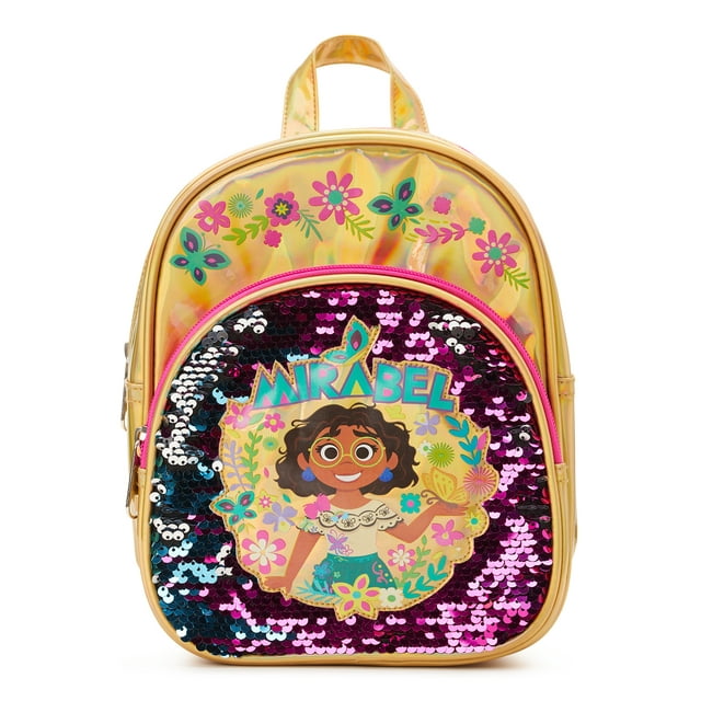 Encanto Girls Mirabel Sequin Mini Backpack - Walmart.com