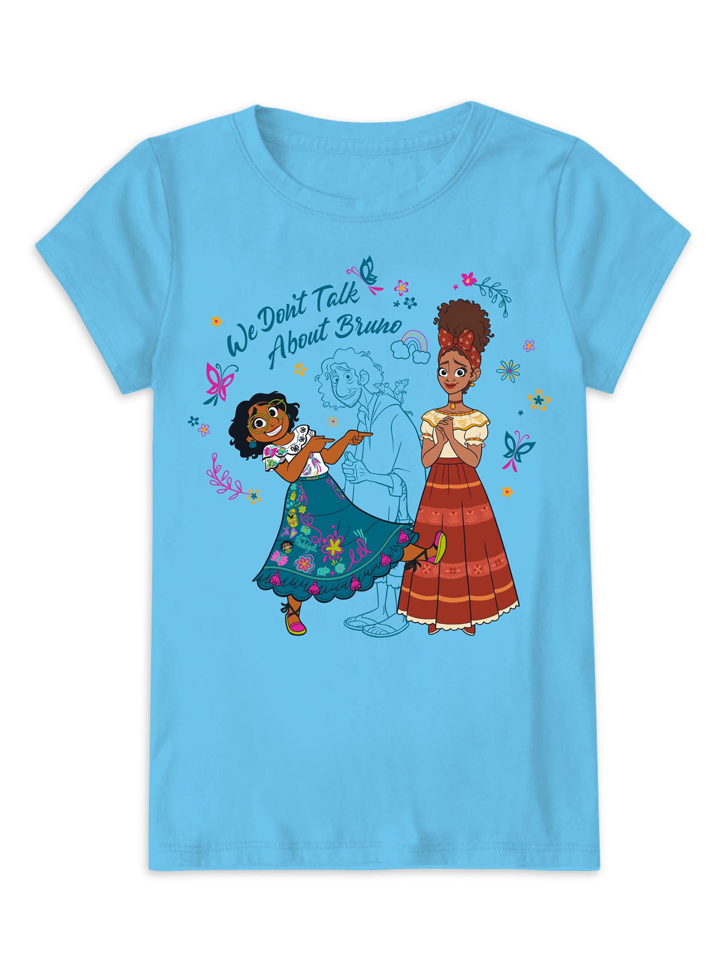 Encanto Girls Short Sleeve T-Shirt, Sizes 4-16 - Walmart.com