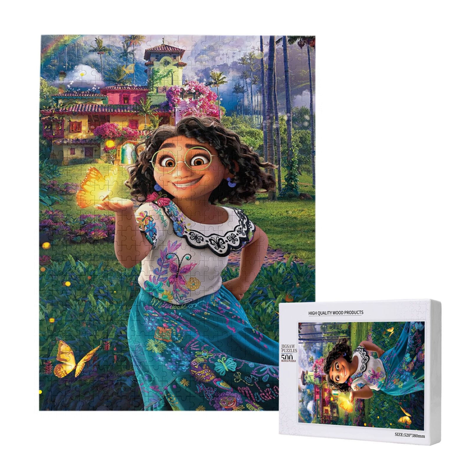 Encanto Jigsaw Puzzle 300 500 1000 Piece Colorful Puzzles Gifts for ...