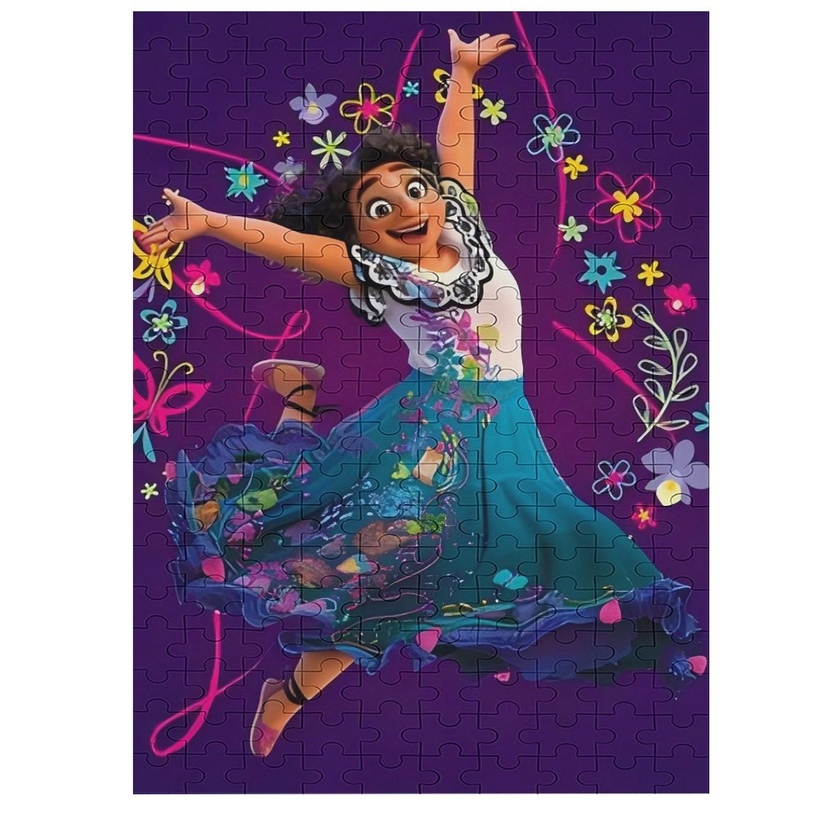 Encanto Jigsaw Puzzle Toy Cartoon Anime Interlocking Puzzle Suitable ...