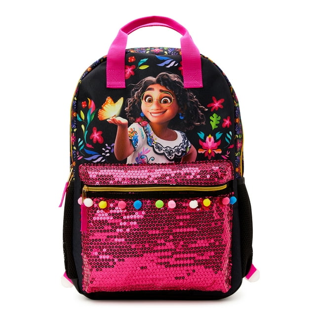 Encanto Kids Mirabel Sequin 17" Laptop Backpack - Walmart.com