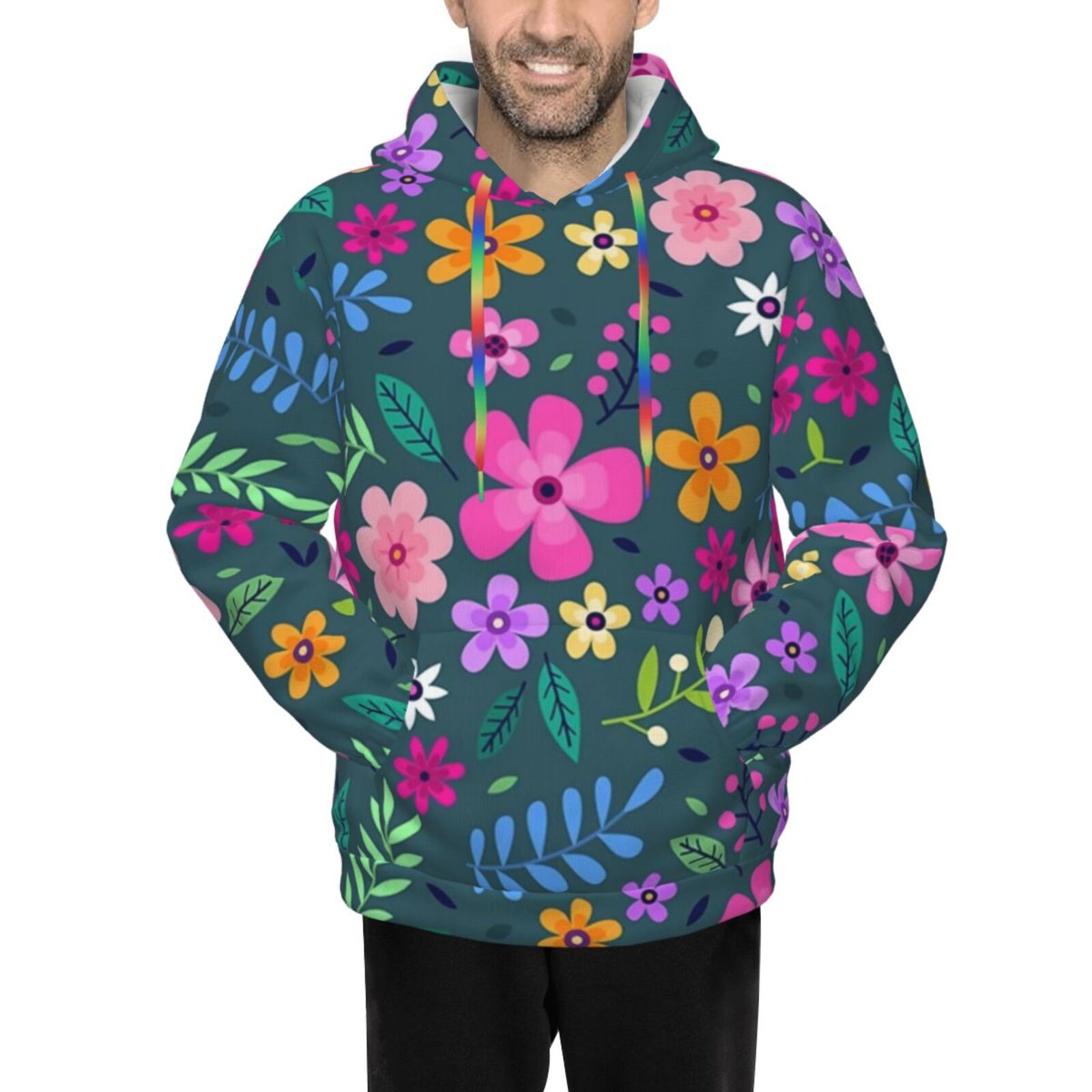 Encanto Men's Hoodie Novelty Pattern Adult Hooded Sweatshirts Casual ...