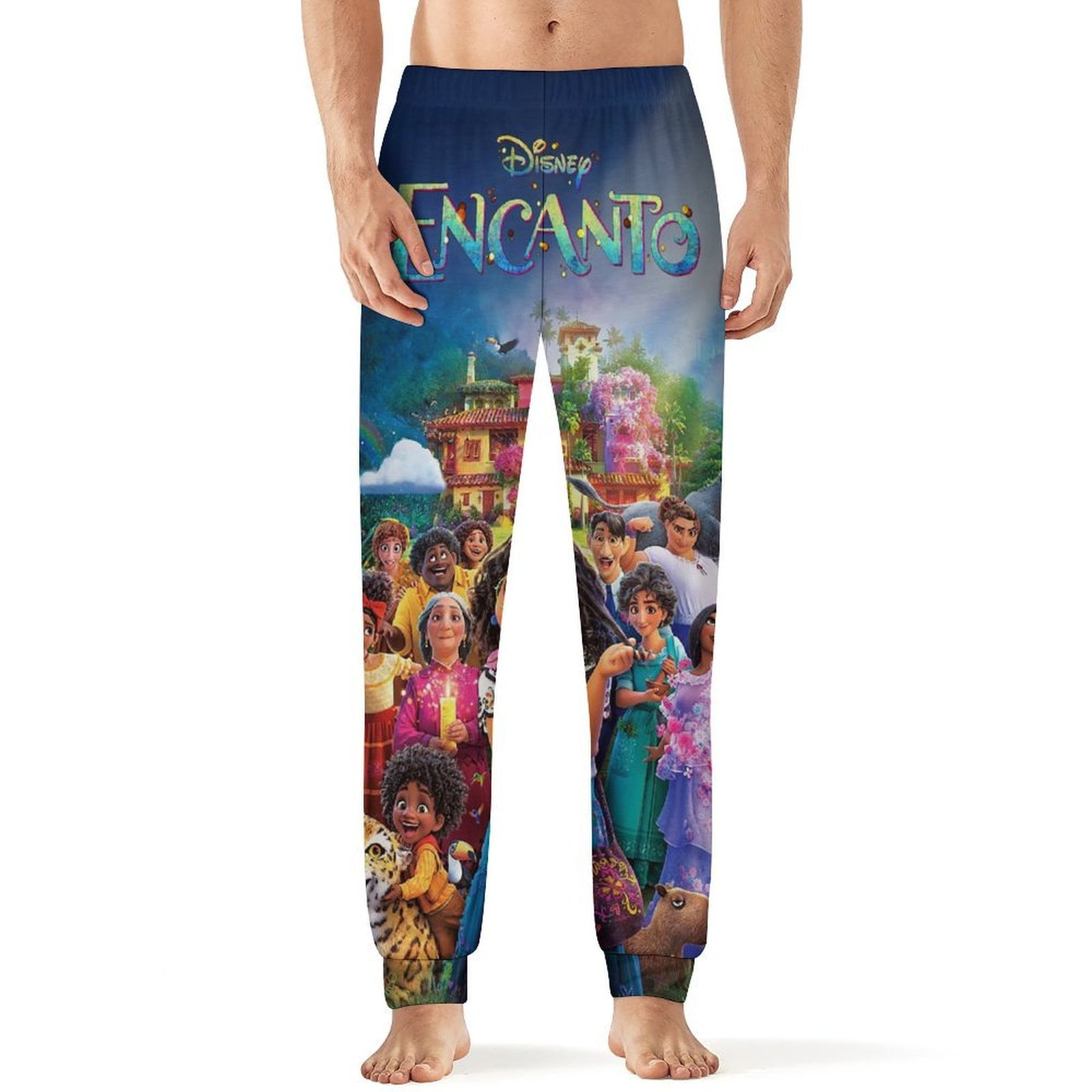 Encanto Men's Lightweight Pajama Pants Soft Lounge Sleep Joggers ...