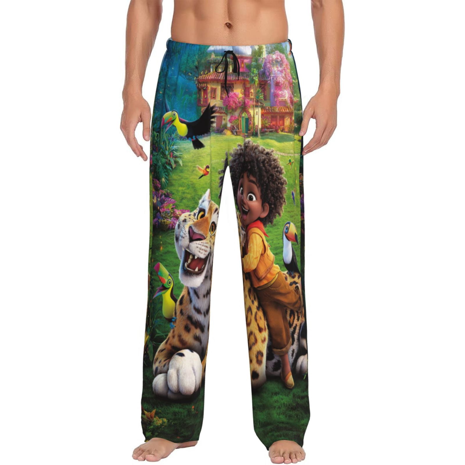 Encanto Men's Pajama Pants Super Soft Comfy Sleep Lounge Pants Unisex ...