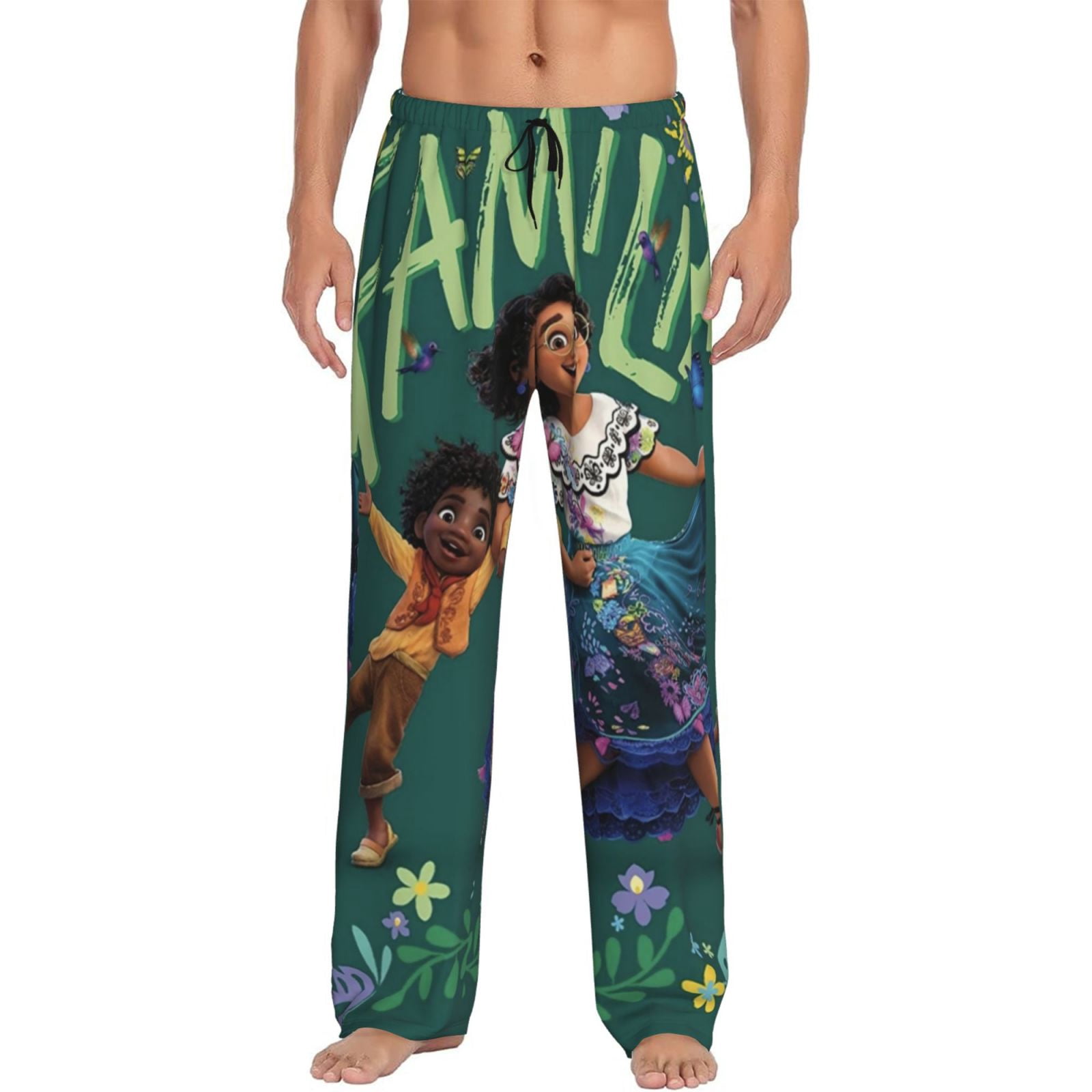 Encanto Men's Pajama Pants Super Soft Comfy Sleep Lounge Pants Unisex ...
