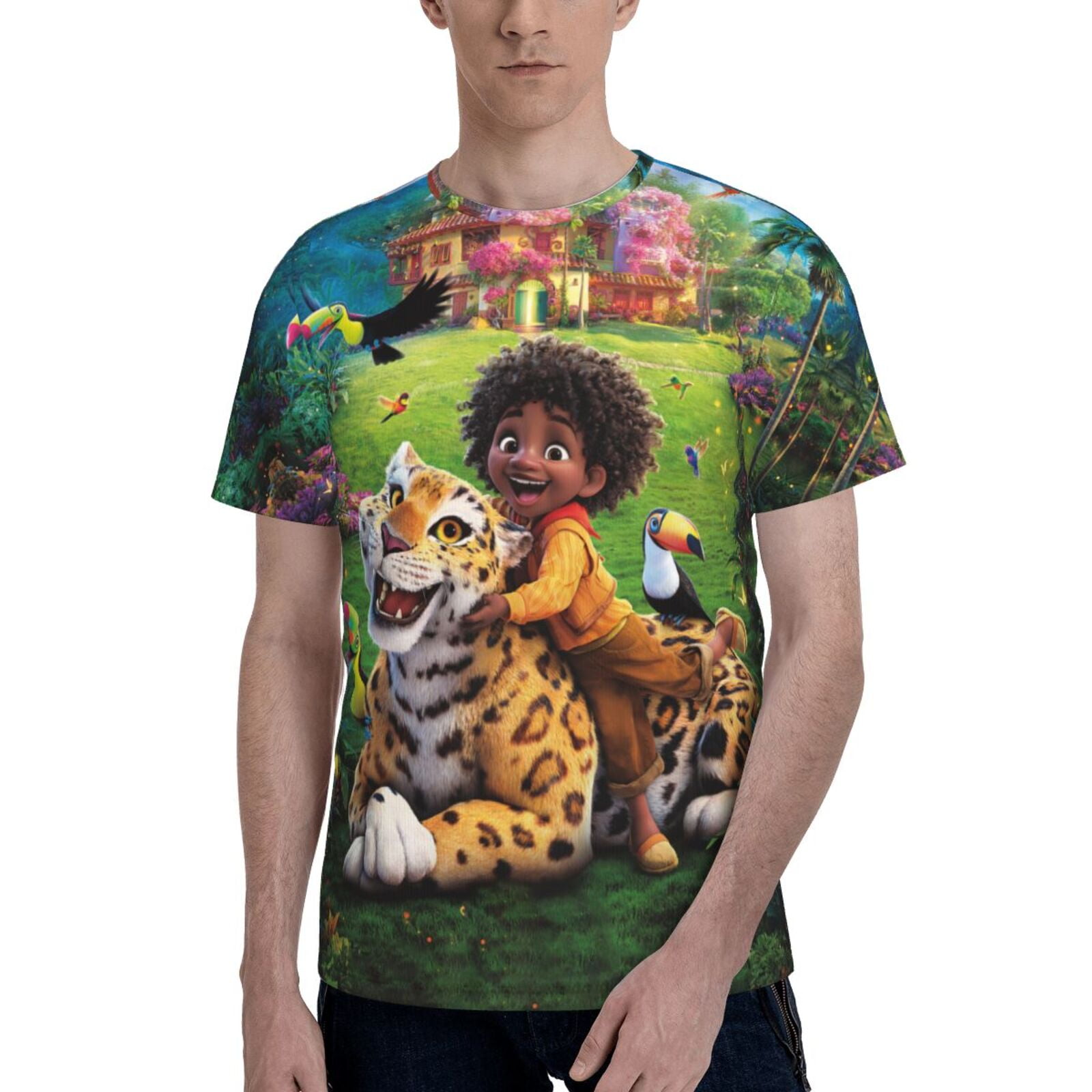 Encanto Men's T Shirt 3D Graphic Hip Hop Unisex Tees Tops Casual ...