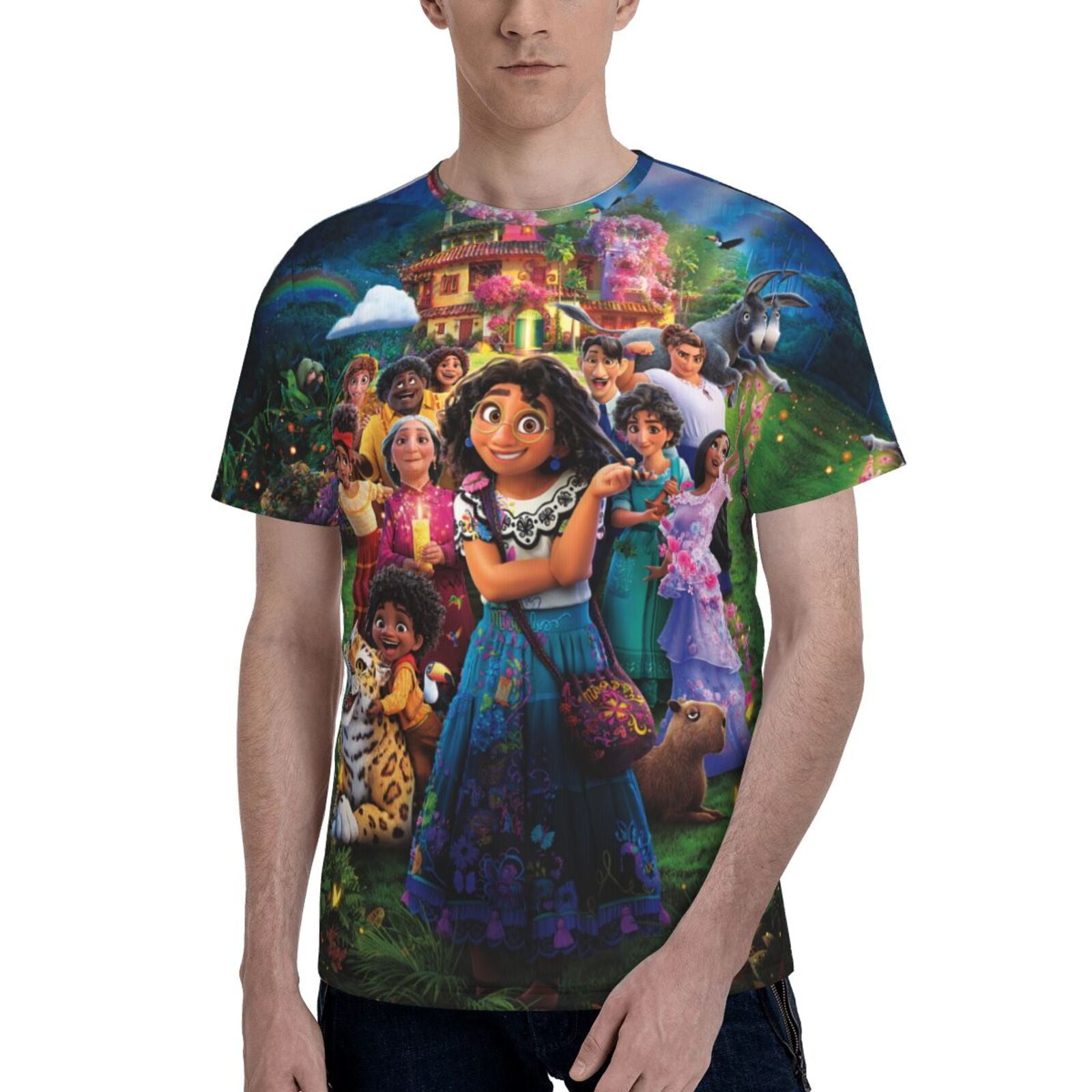 Encanto Men's T Shirt 3D Graphic Hip Hop Unisex Tees Tops Casual ...