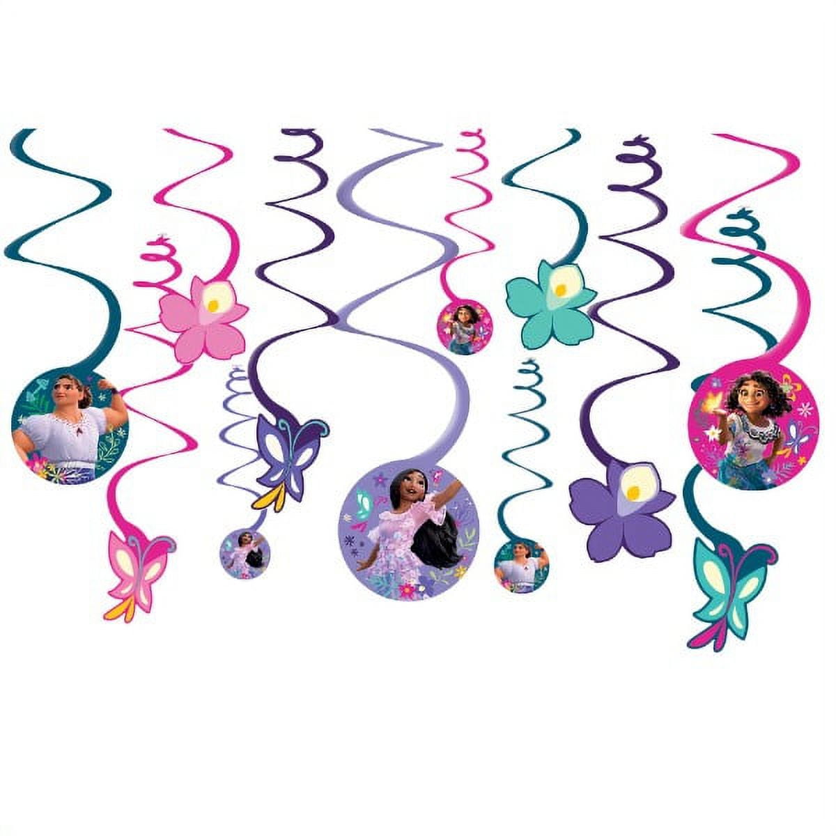 Encanto Paper Hanging Swirl Decorations (12ct) - Walmart.com