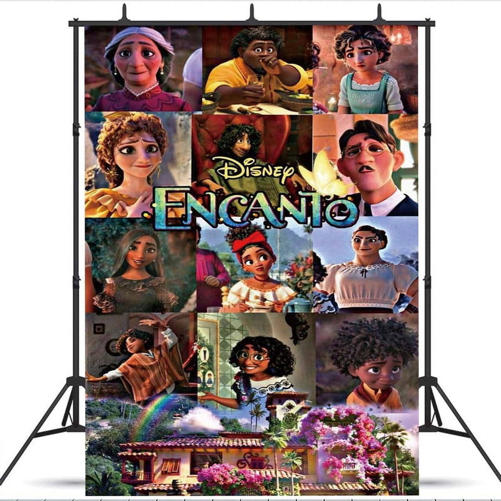Encanto Party Supplies Background Backdrop Taspestry Banner Poster ...