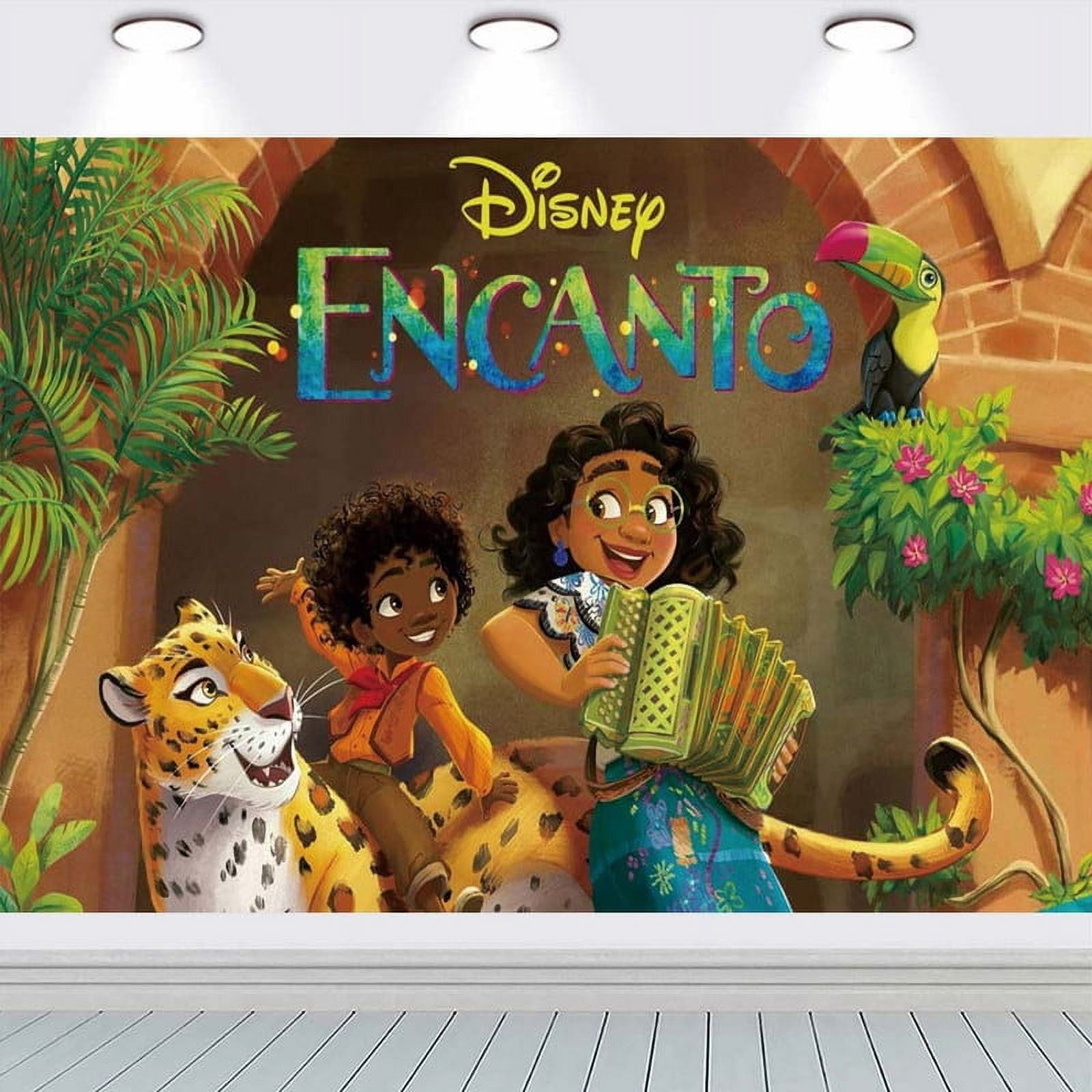 Encanto Party Supplies Taspestry Poster Banner Backdrop Background Wall ...