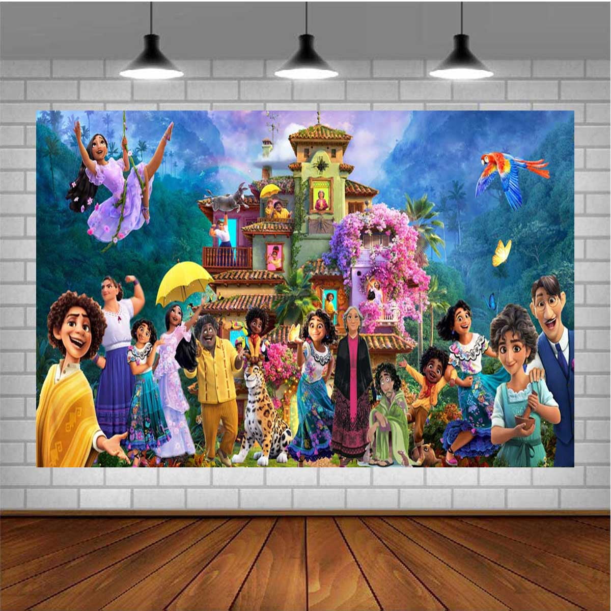 Encanto Banner Poster Wall Decor Birthday Backdrop Background Party ...