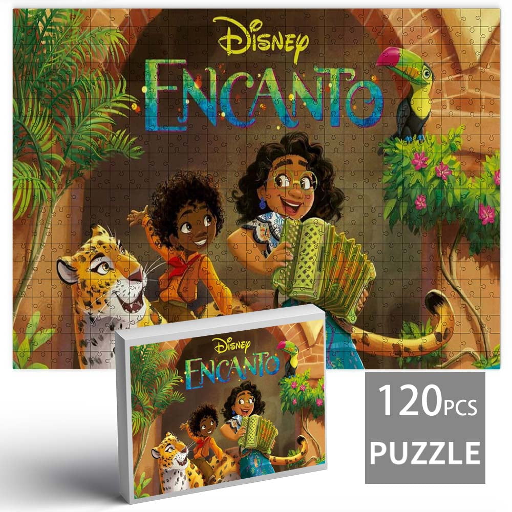 Encanto Puzzles for Adults 120 Pieces Teens Jigsaw Challenging Hard ...