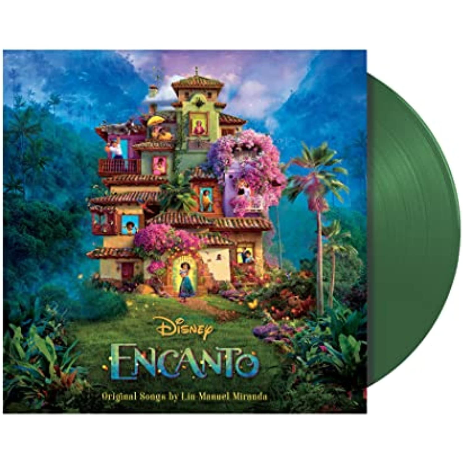 Encanto Soundtrack Exclusive Translucent Green Color Vinyl LP With ...