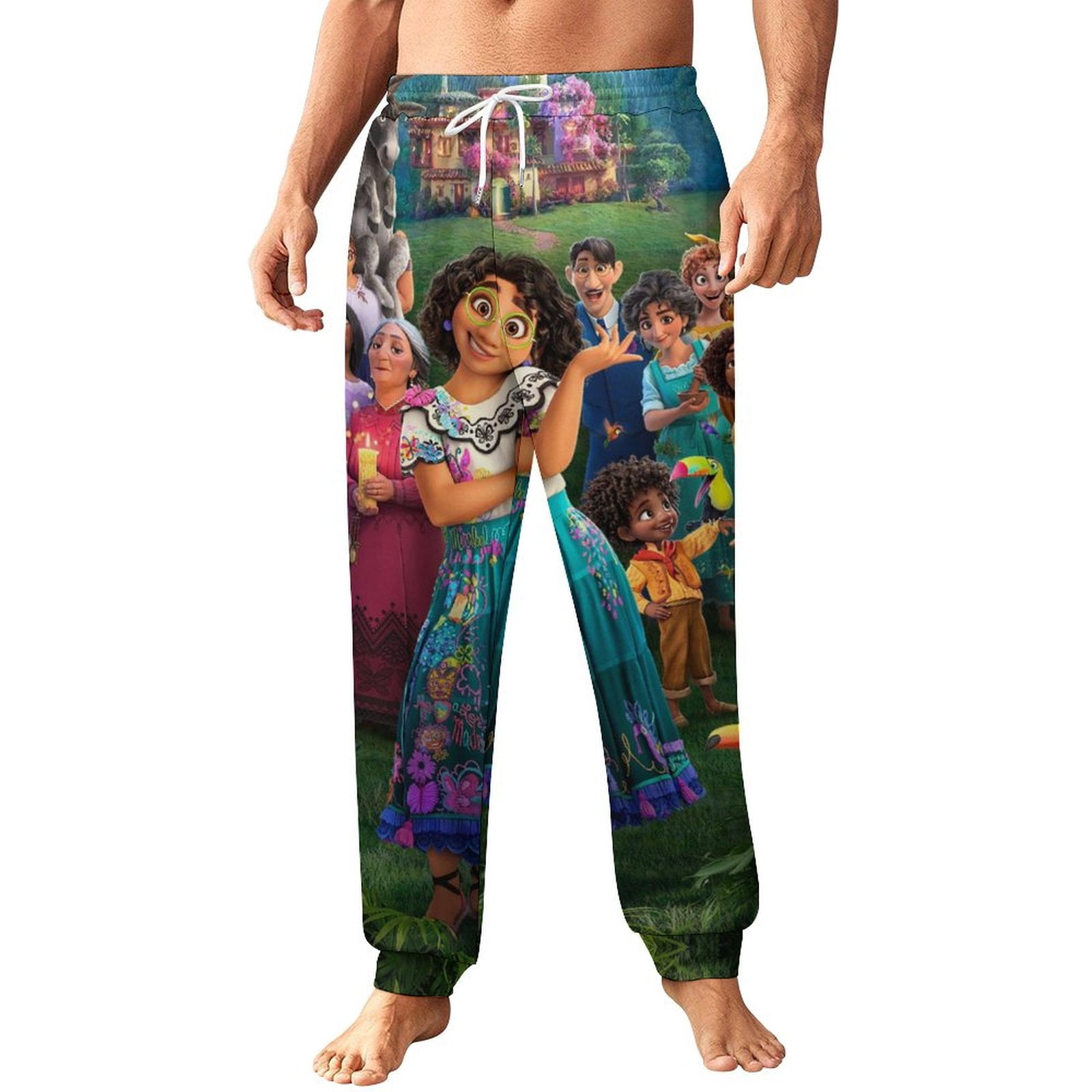 Encanto Sweatpants for Men Women, Funny Printed Elastic Waist Joggers ...