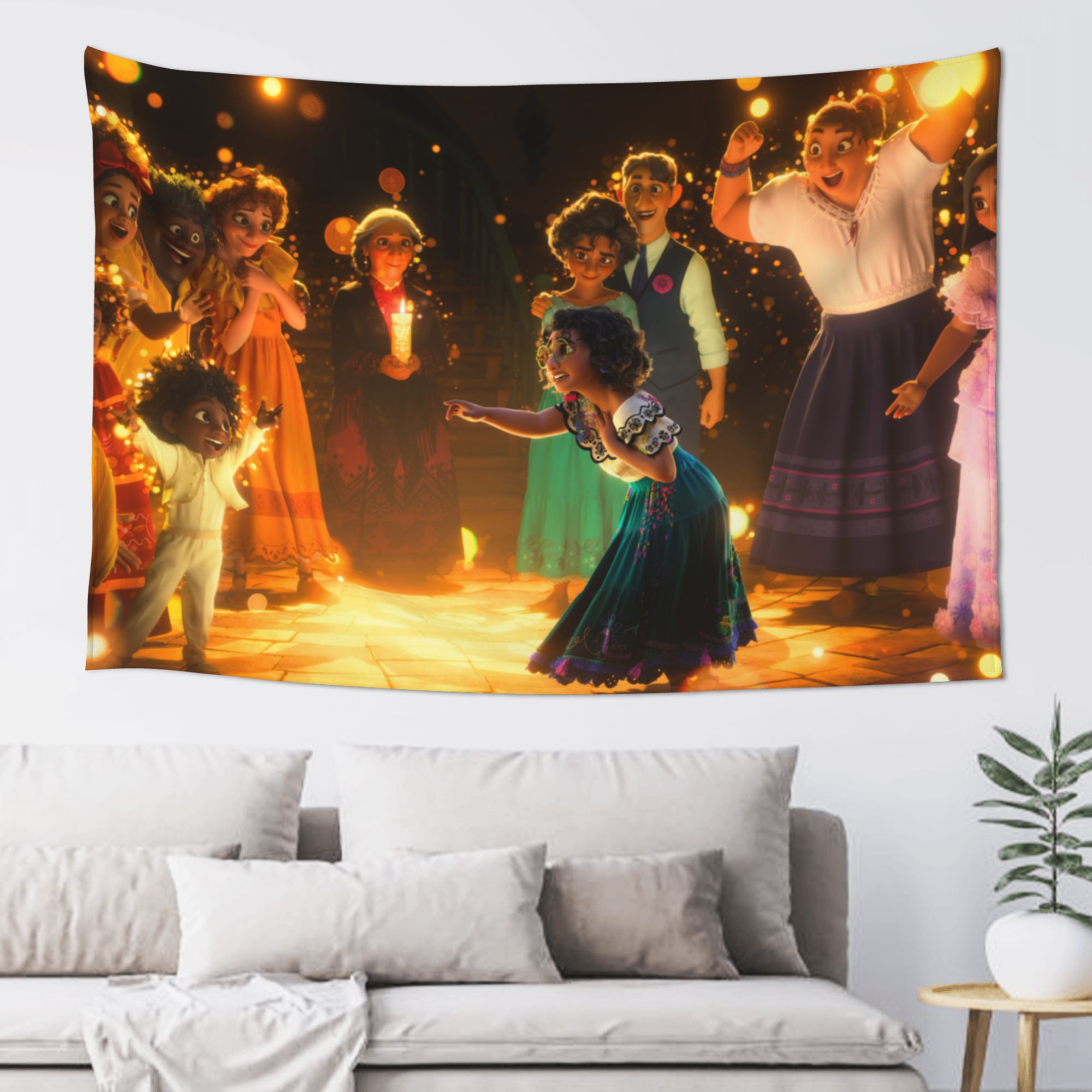 Encanto Tapestry, Anime Wall Poster Art, Wall Tapestry For Bedroom ...