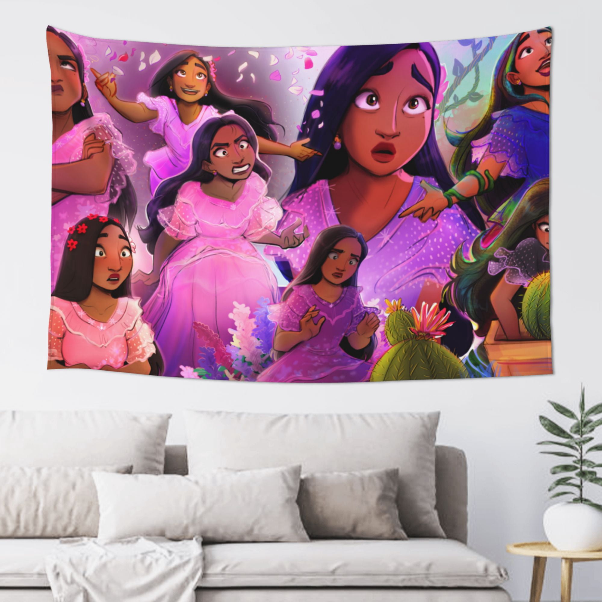 Encanto Tapestry, Anime Wall Poster Art, Wall Tapestry For Bedroom ...