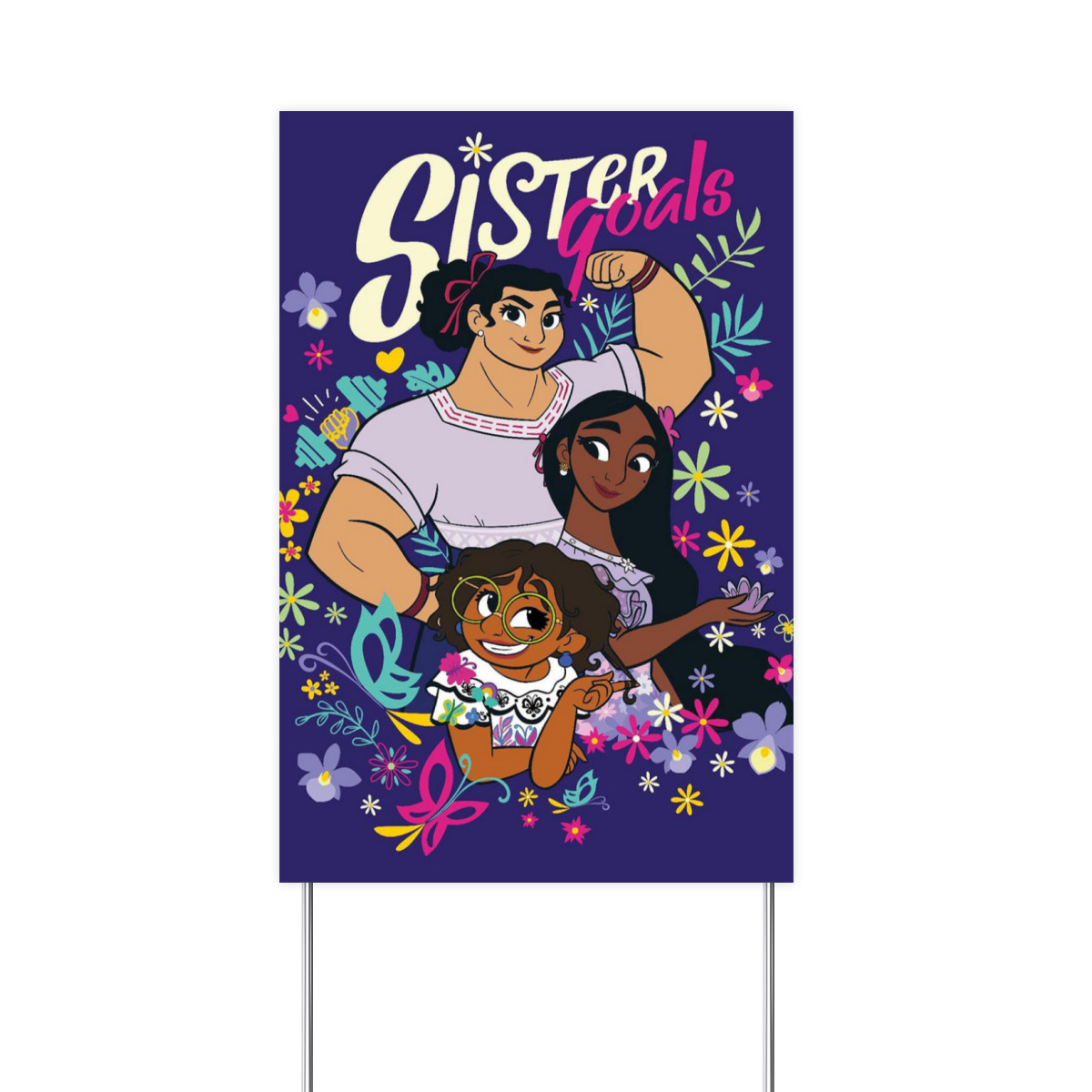 Encanto Vertical Yard Display Sign, 12 x 18 Inch Yard/Lawn Decoration ...