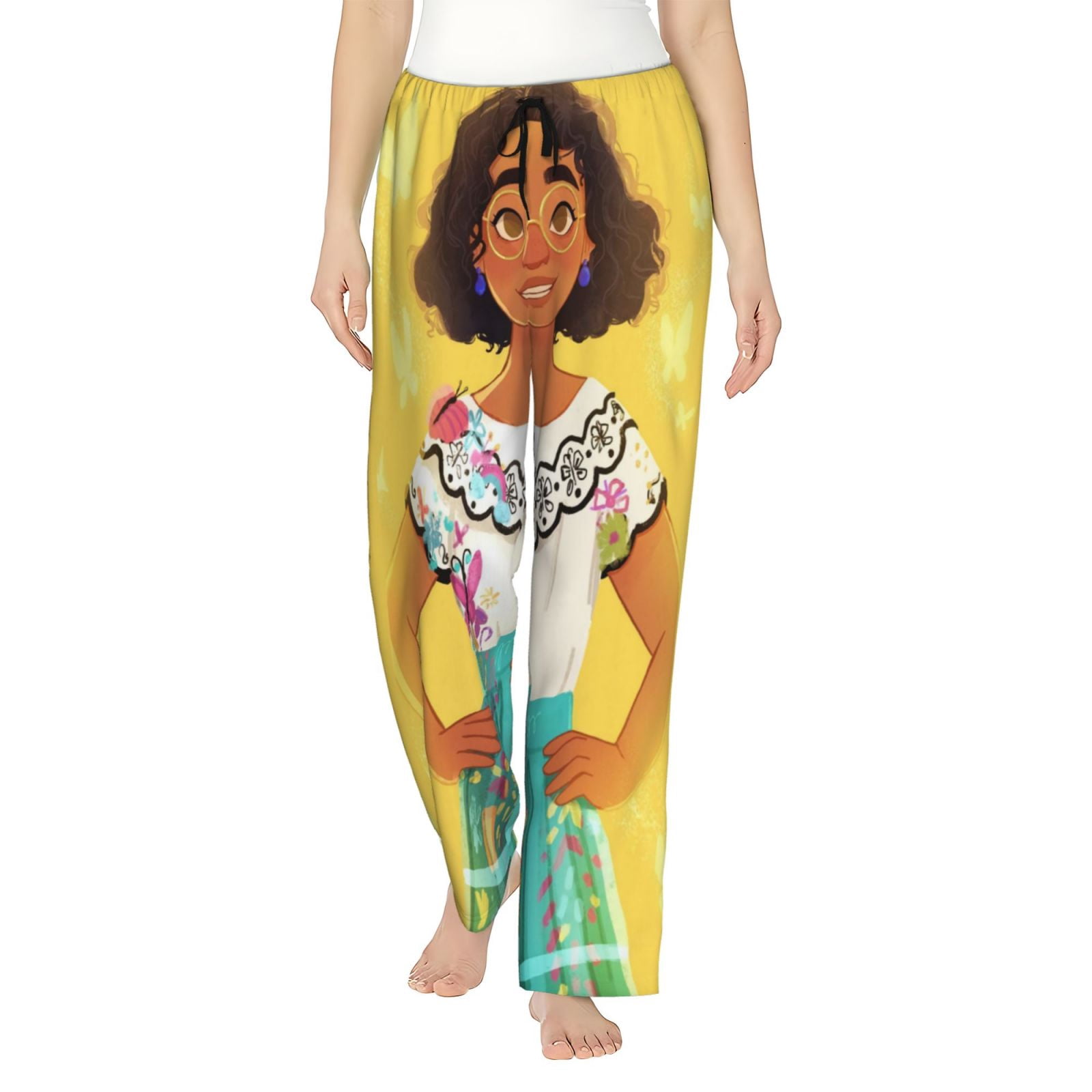 Encanto Women's Pajama Pants, Comfy All Over Print Lounge Pants Casual ...