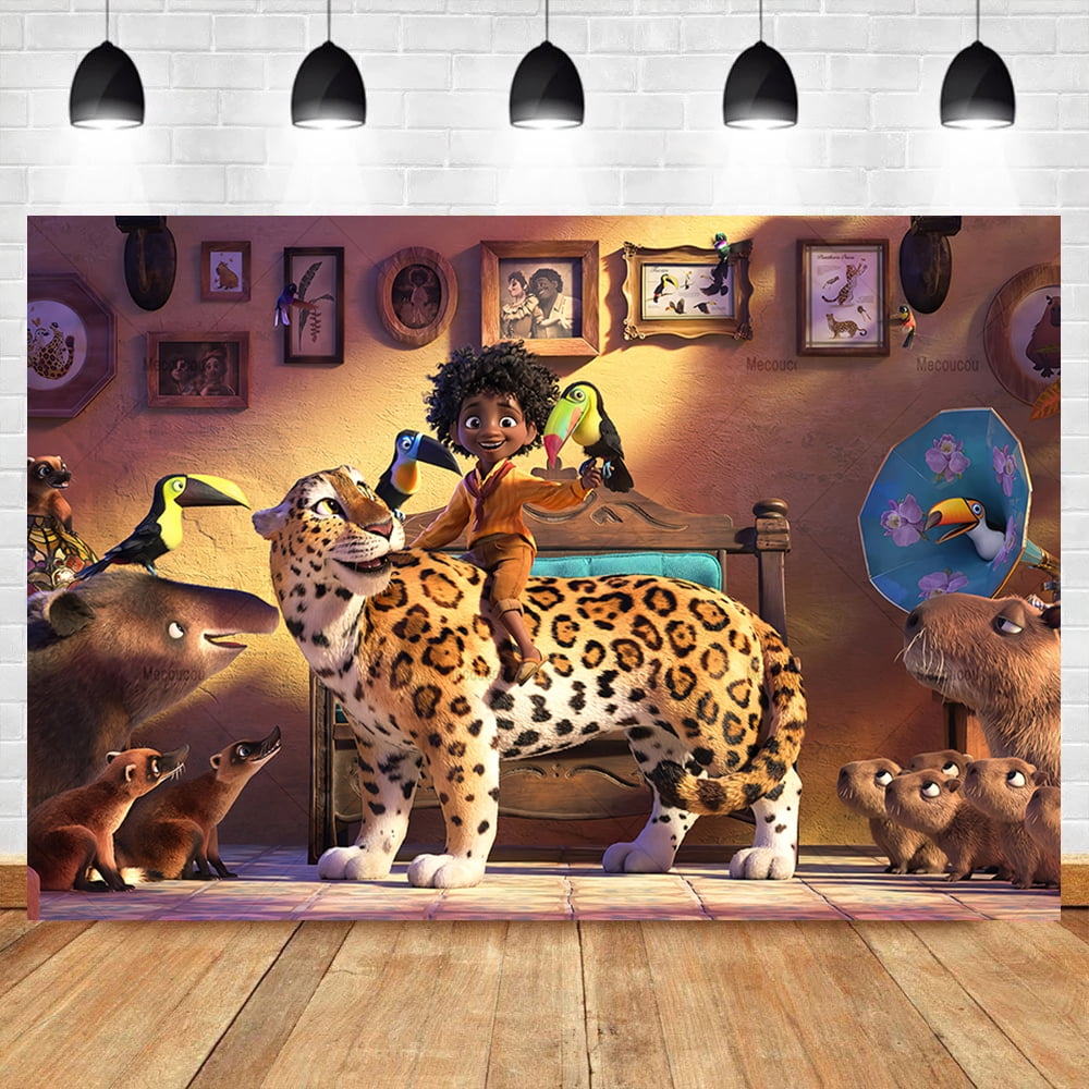 Encanto party Backdrop Girls Birthday Photography Backdrop Magic Whole ...