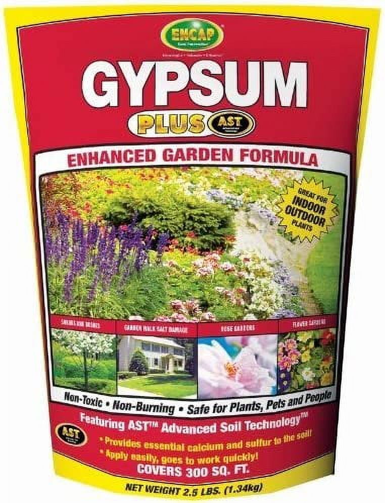 Encap Llc Gypsum Plus Soil Conditioner Bagged Fertilizers 2.5 lb ...