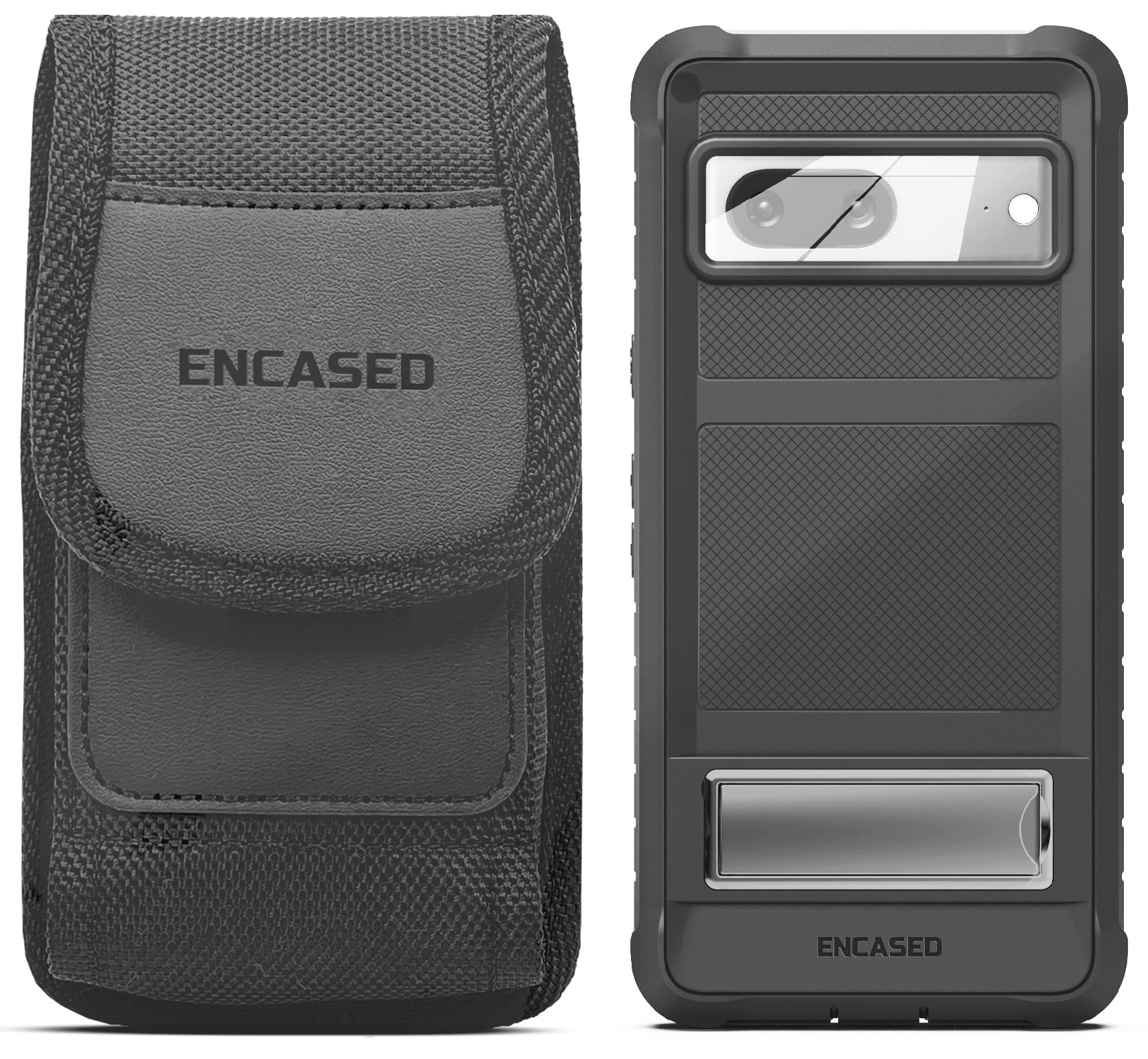 Encased 2-in-1 Set for Google Pixel 7 Belt Case with Holster Clip Phone ...