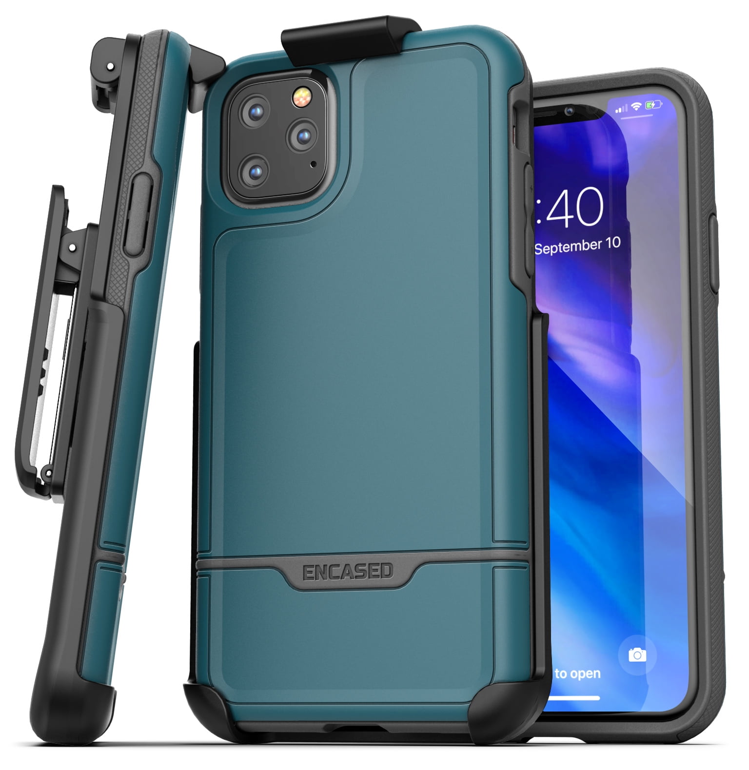 Encased Apple iPhone 11 Pro Max Belt Clip Holster Case (2019 Rebel ...